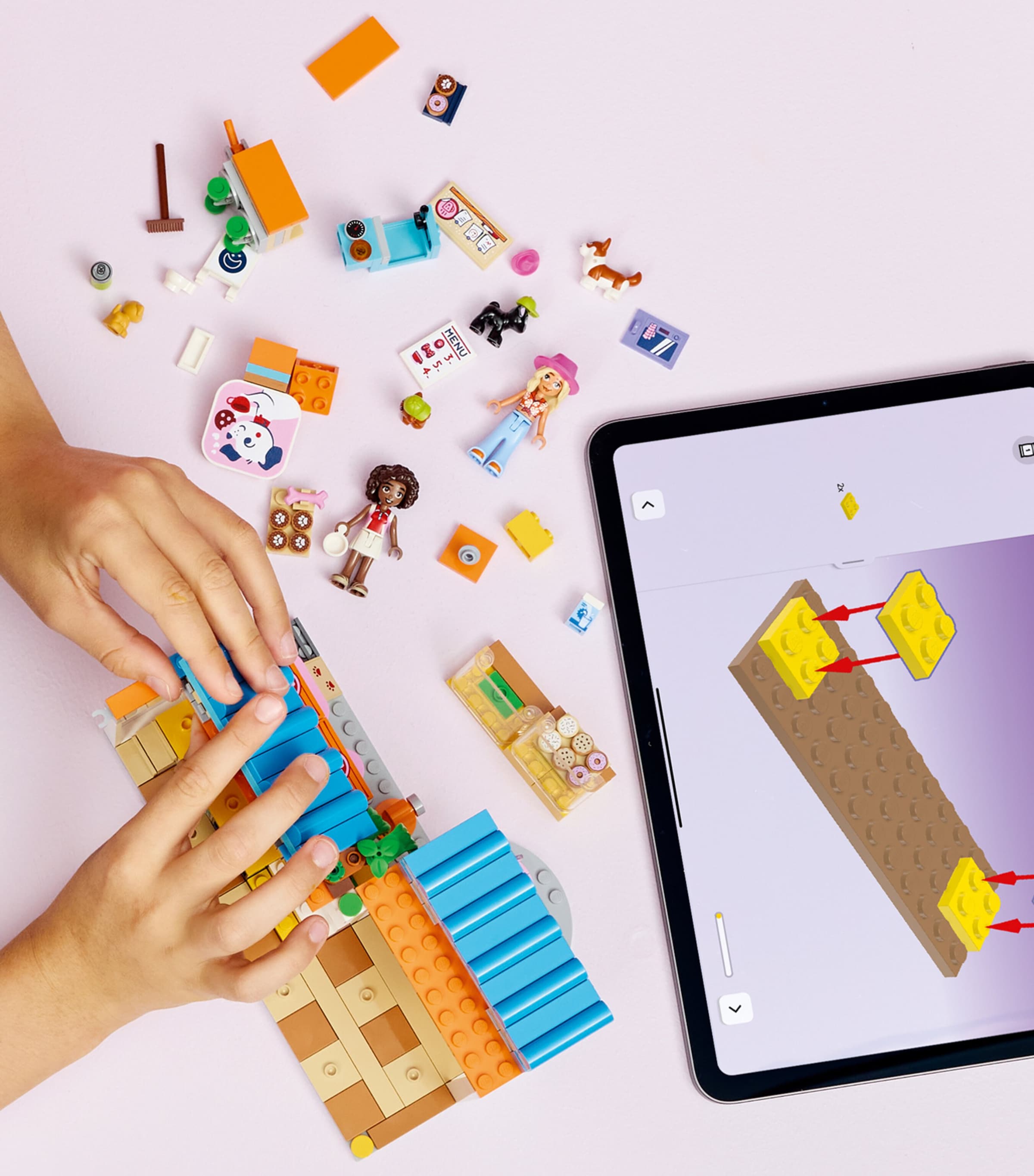 Lego LEGO Friends Dog Treats Bakery Shop 42677 | Harrods FR