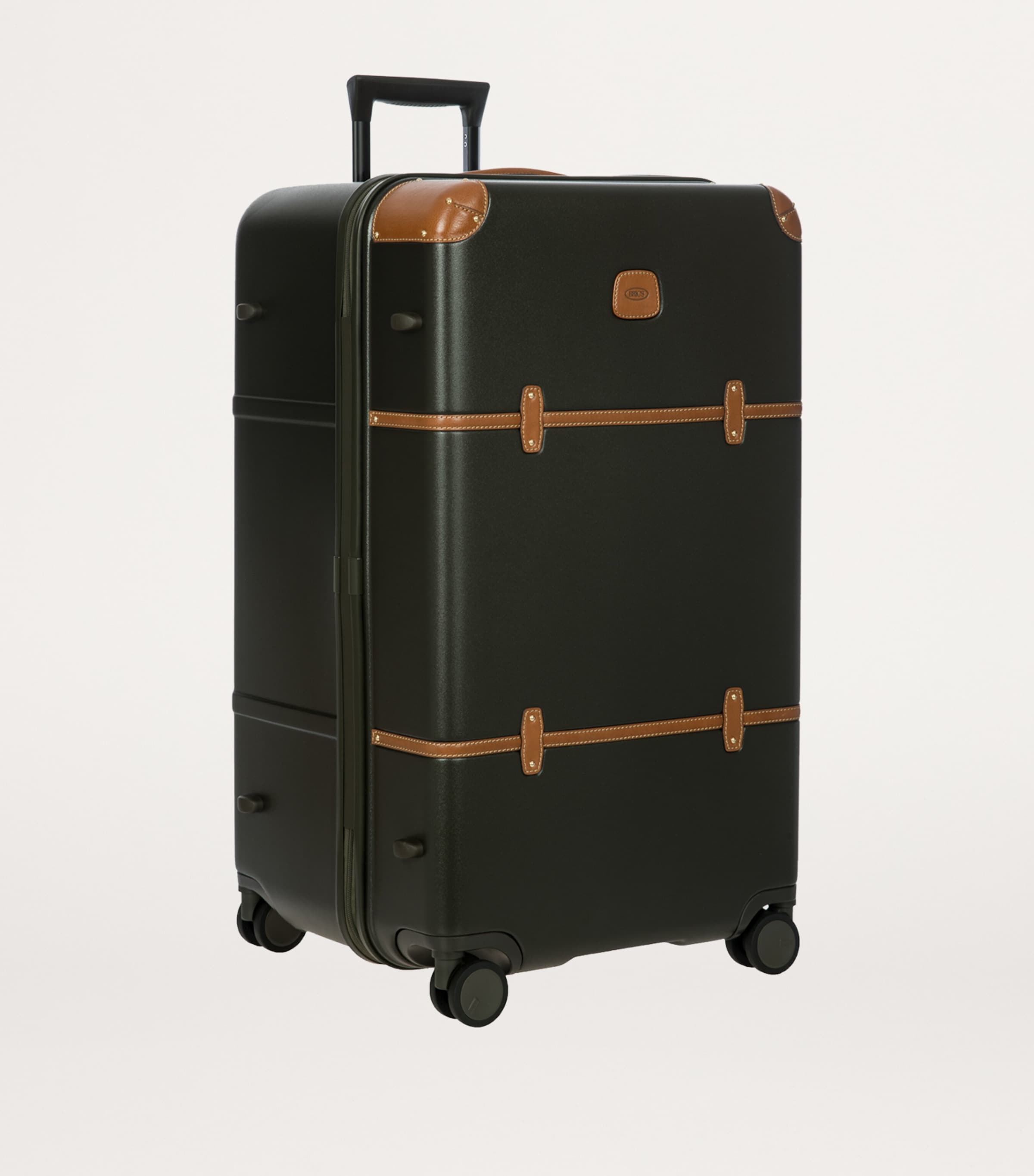 Bric's Green Bellagio 3 Wheeled Trunk (80cm) | Harrods HK
