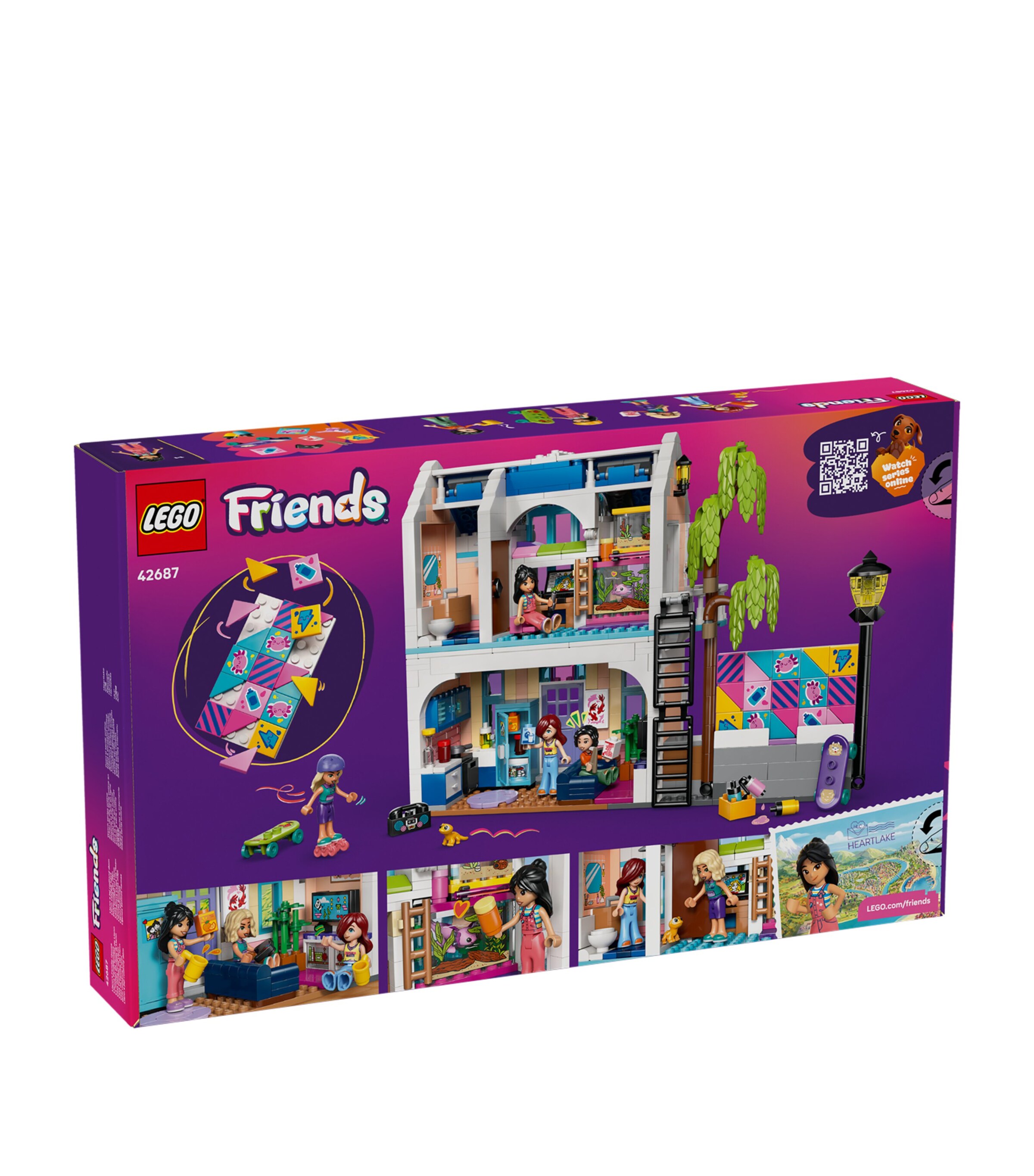 Lego LEGO Friends Liann’s Family House Building Toy 42687 | Harrods AE