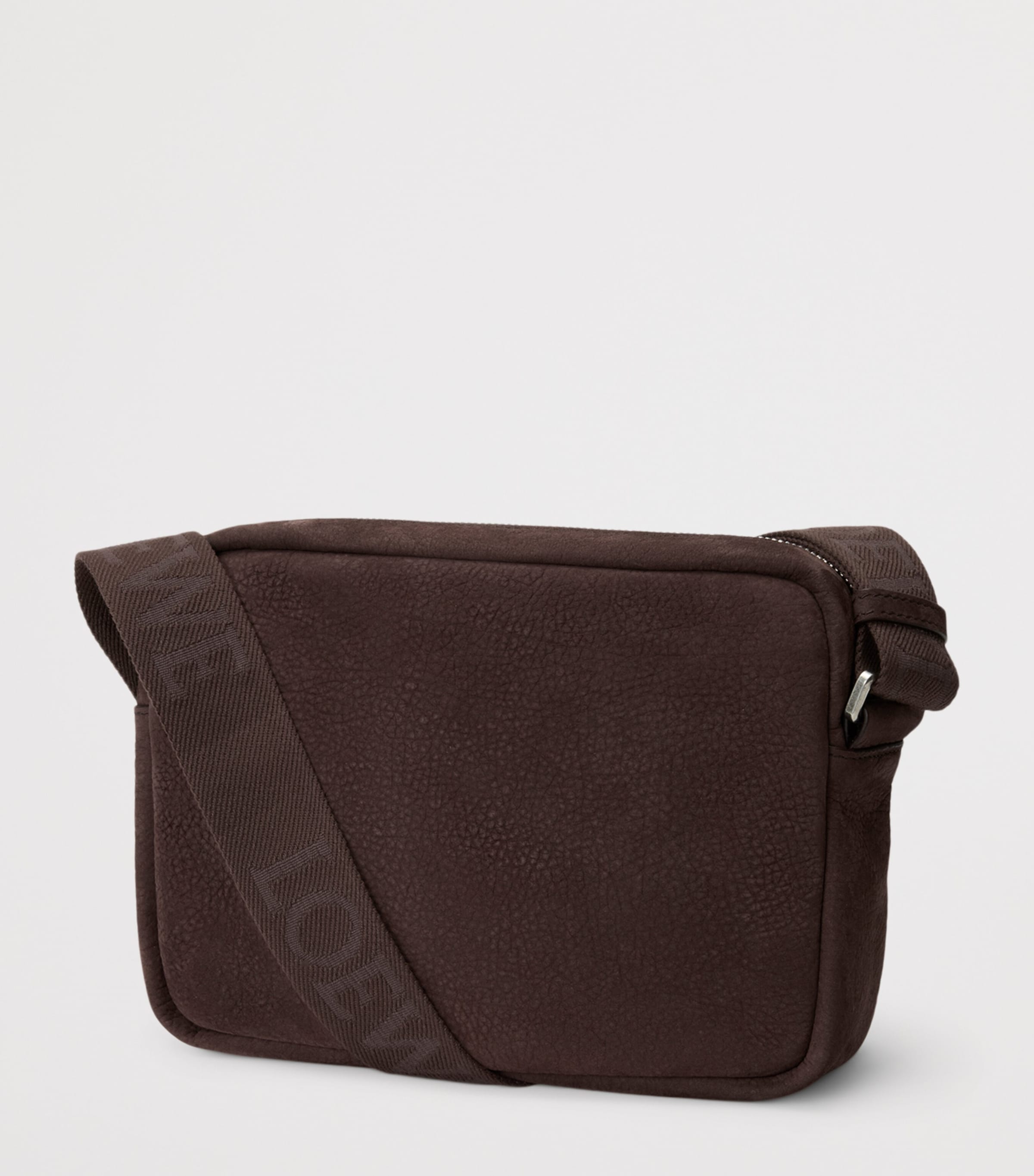 LOEWE Brown Medium Suede Pebble Messenger Bag | Harrods AU