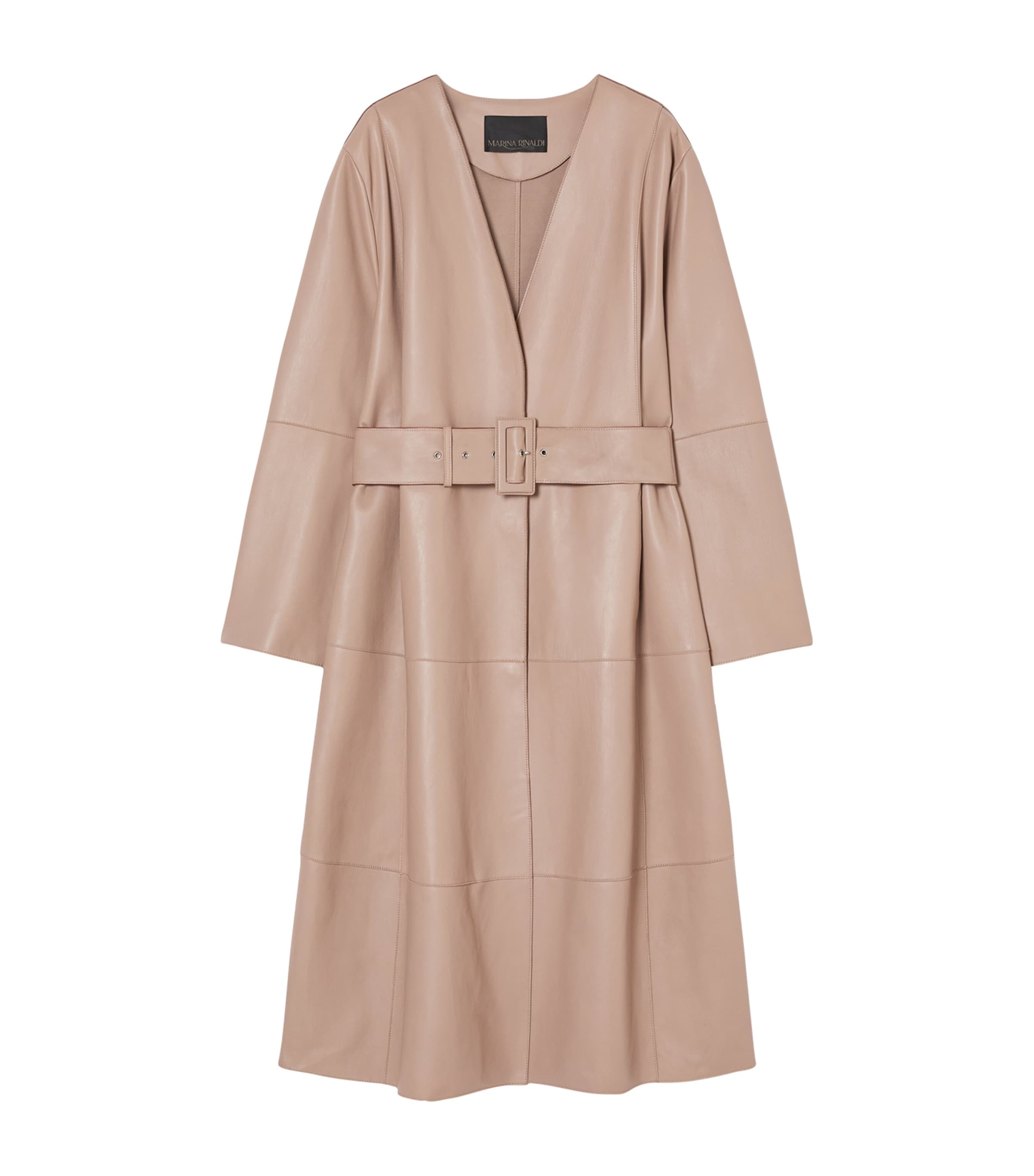 Marina Rinaldi Leather Nigella Trench Coat | Harrods US