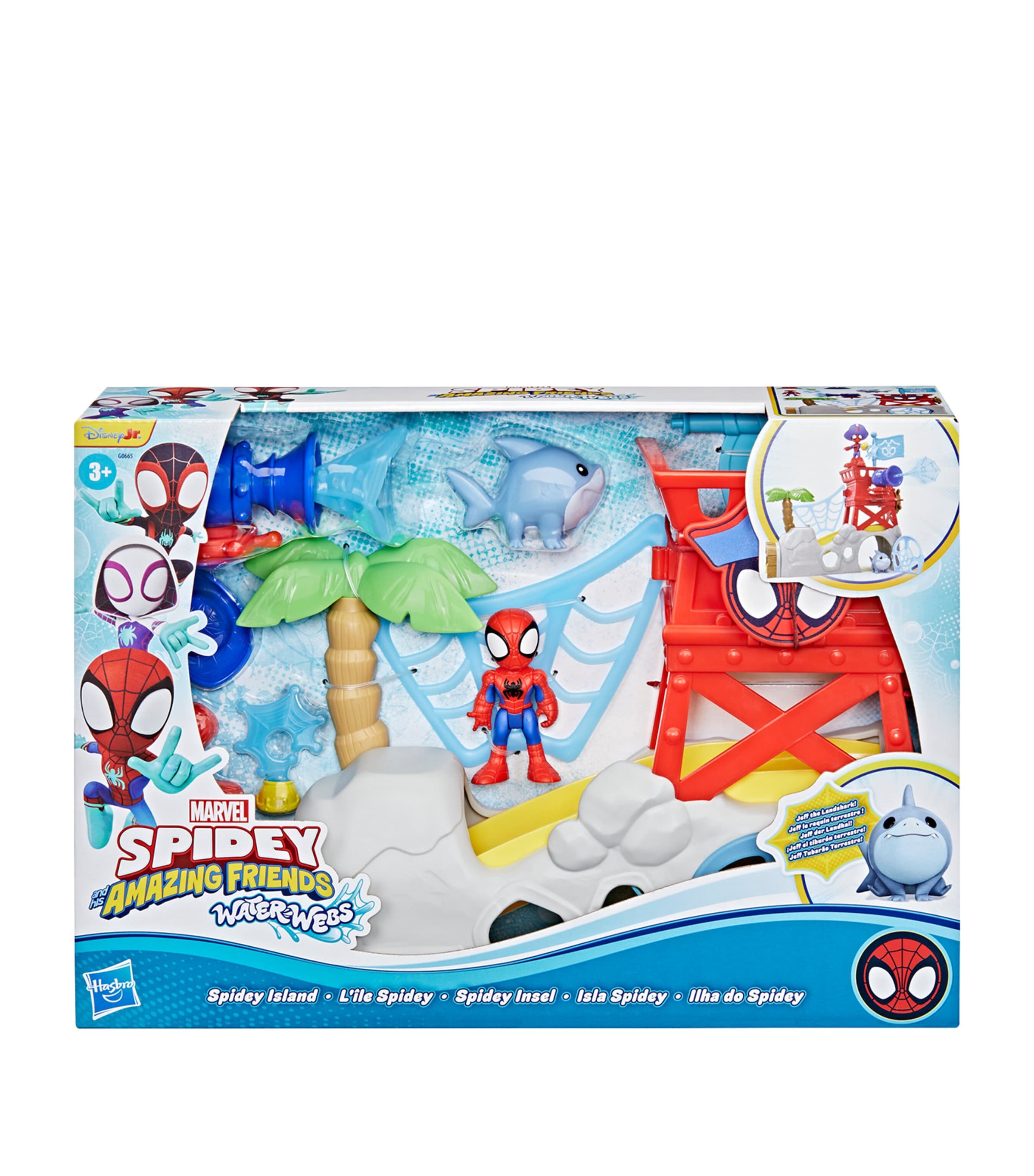 Marvel Spider-Man Water-Webs Spidey Island Playset | Harrods UK