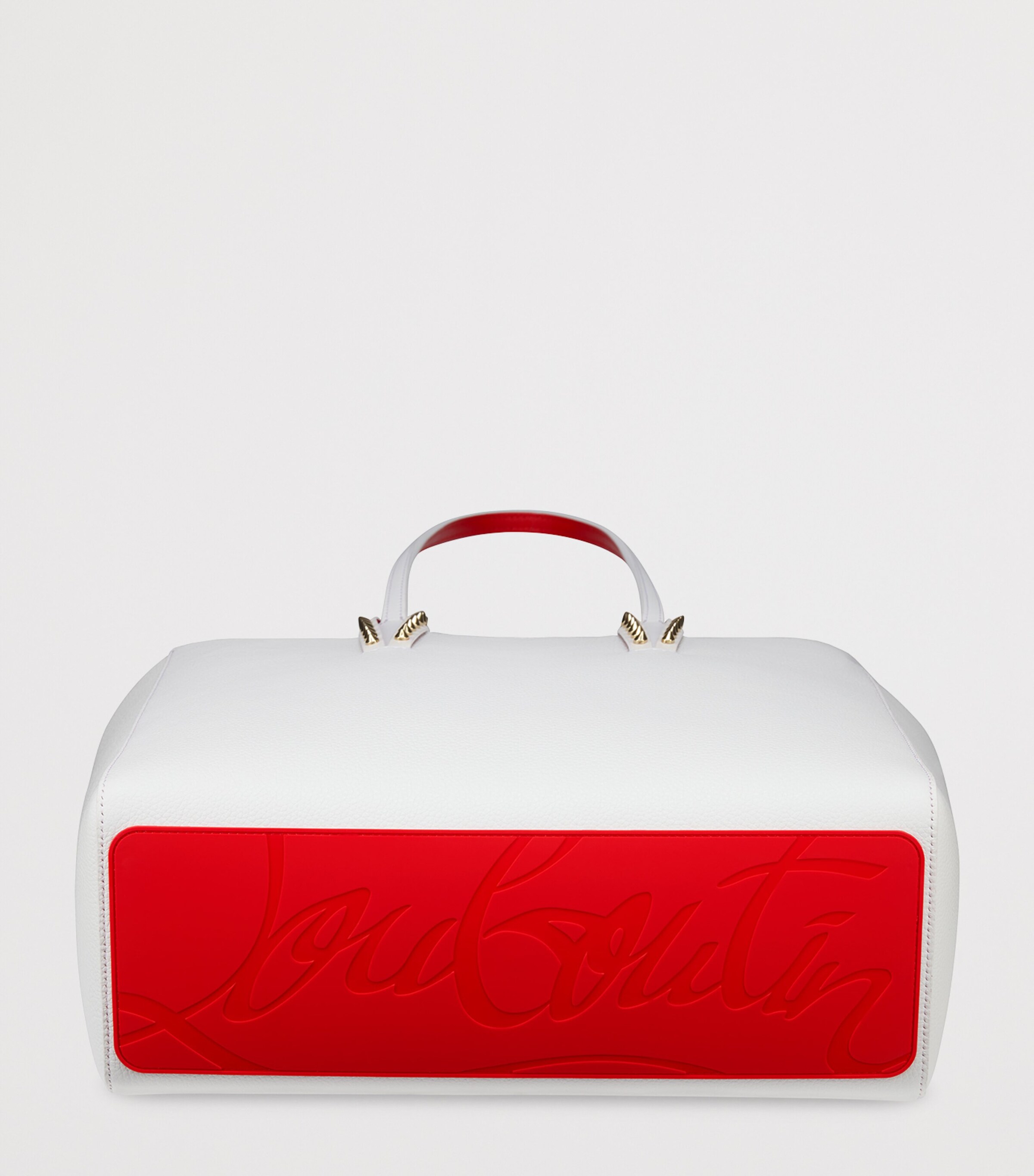 Christian Louboutin Red Cabata Small Leather Tote Bag | Harrods US