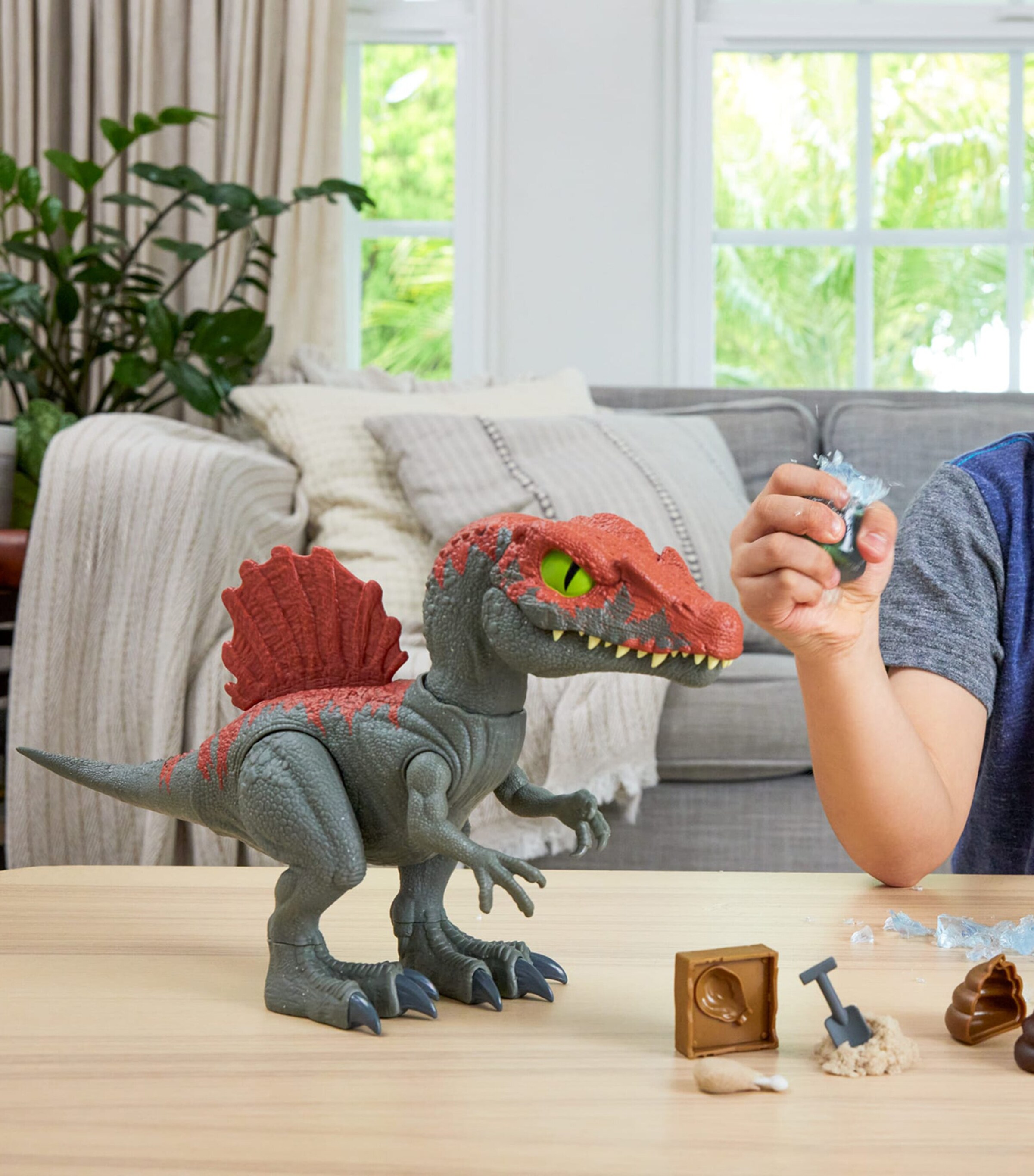 Jurassic World Spinosaurus Cage Crasher Toy (32.5cm) | Harrods UK