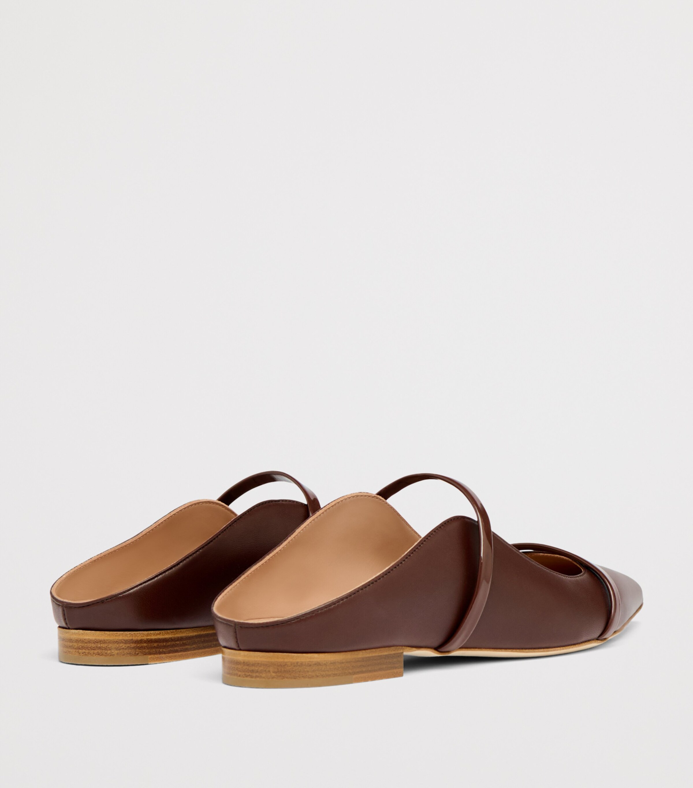 Malone Souliers Brown Leather Maureen Mules | Harrods UK