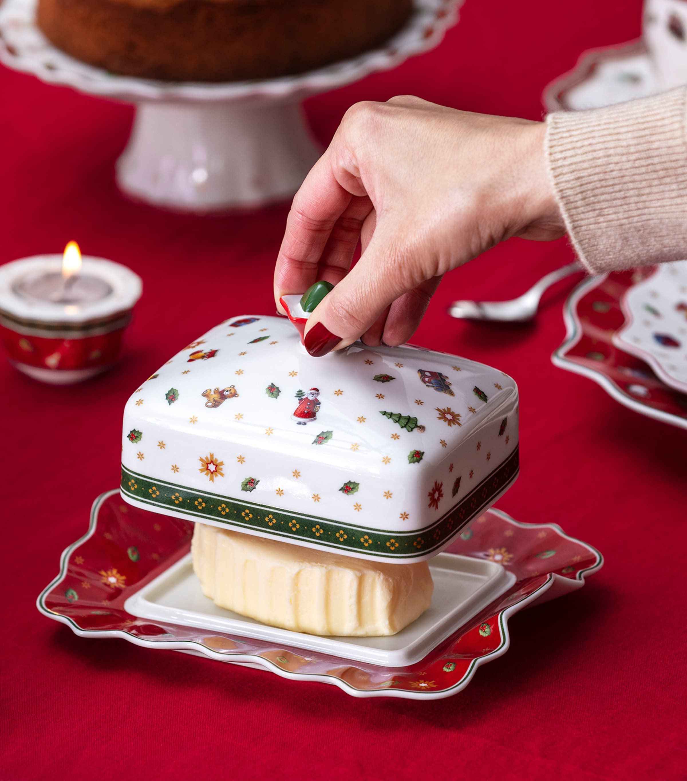 Villeroy & Boch Toy's Delight Butter Dish | Harrods QA