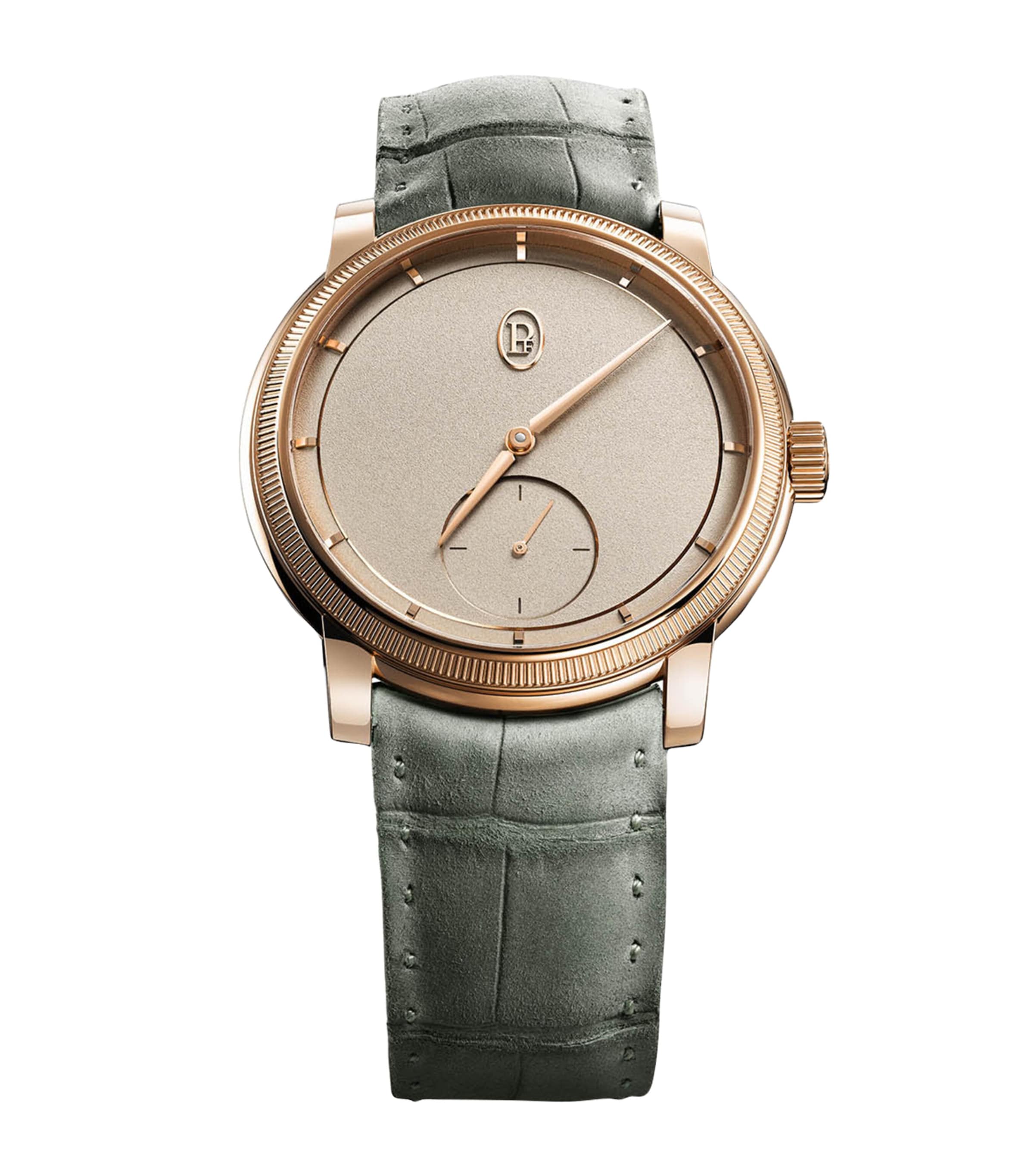 Parmigiani Fleurier Platinum Toric Petite Seconde Watch 40mm | Harrods UK