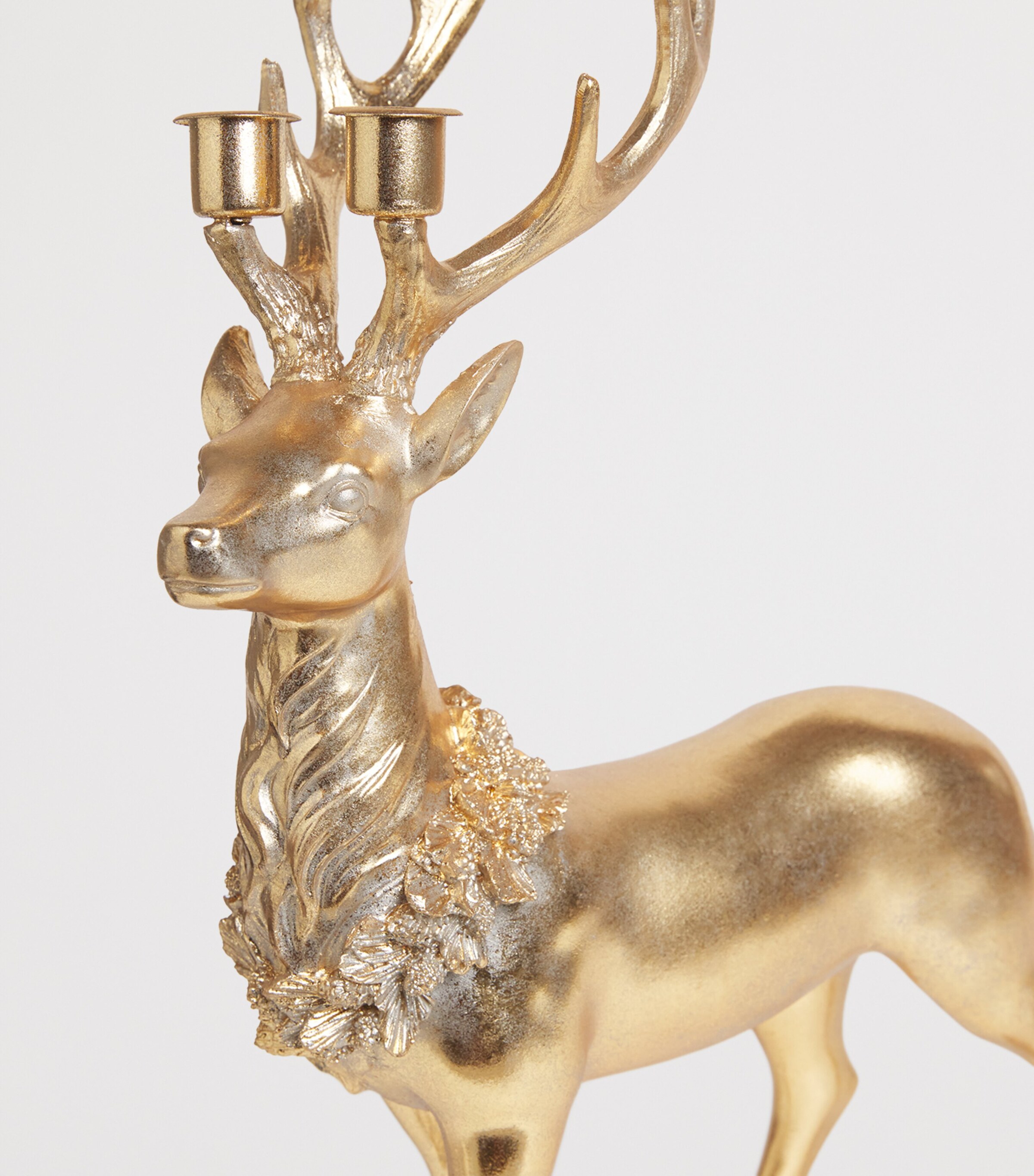 Harrods Metallic Stag Candle Holder | Harrods US