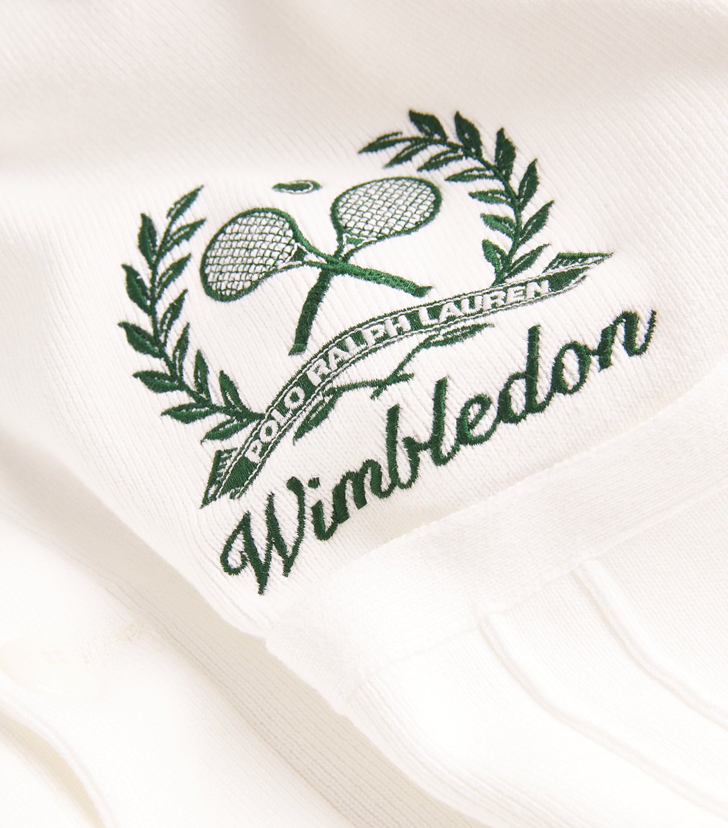 Polo Ralph Lauren White x Wimbledon Cotton Crest Cardigan | Harrods US