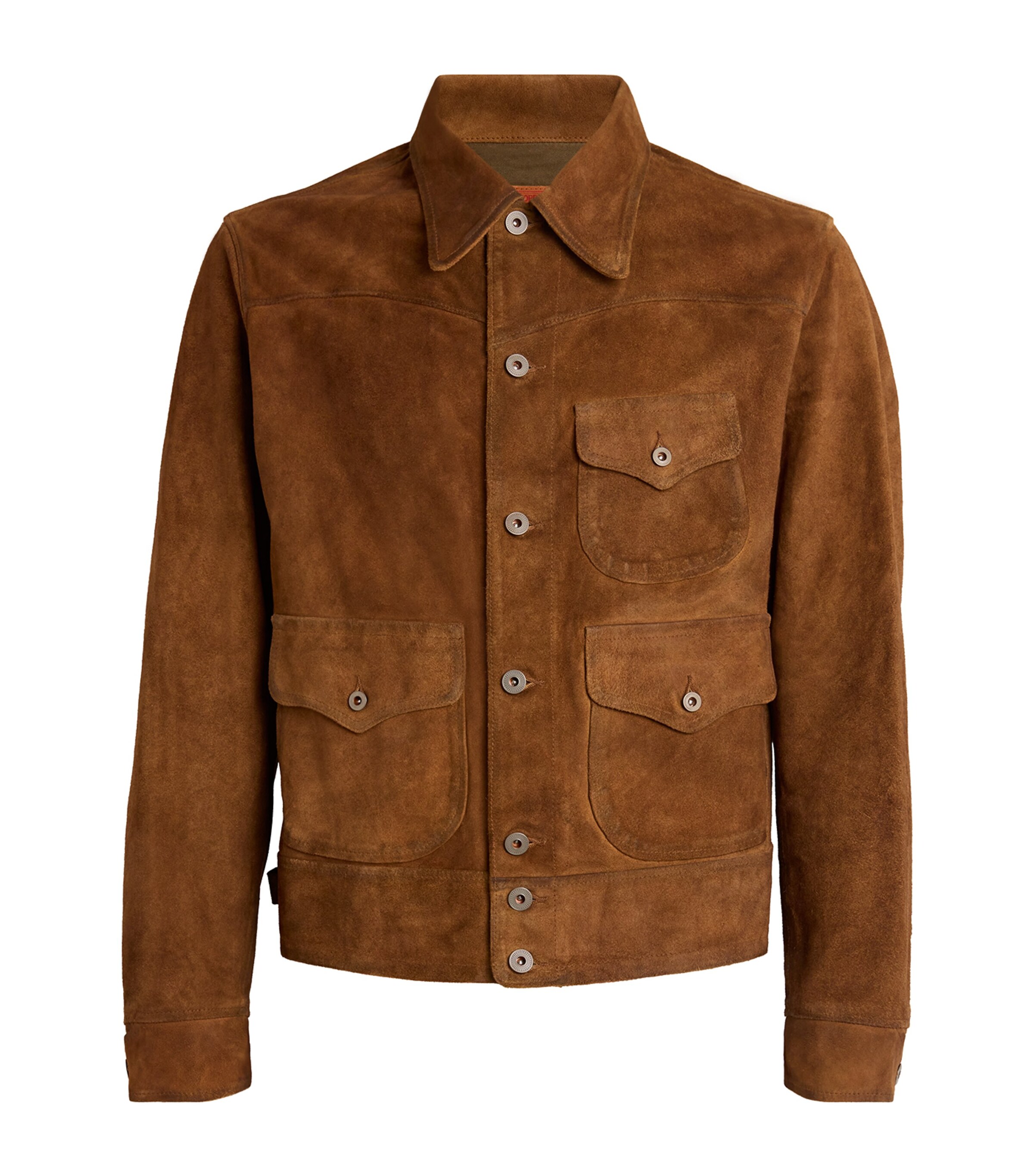 Polo Ralph Lauren Suede Collared Jacket | Harrods US