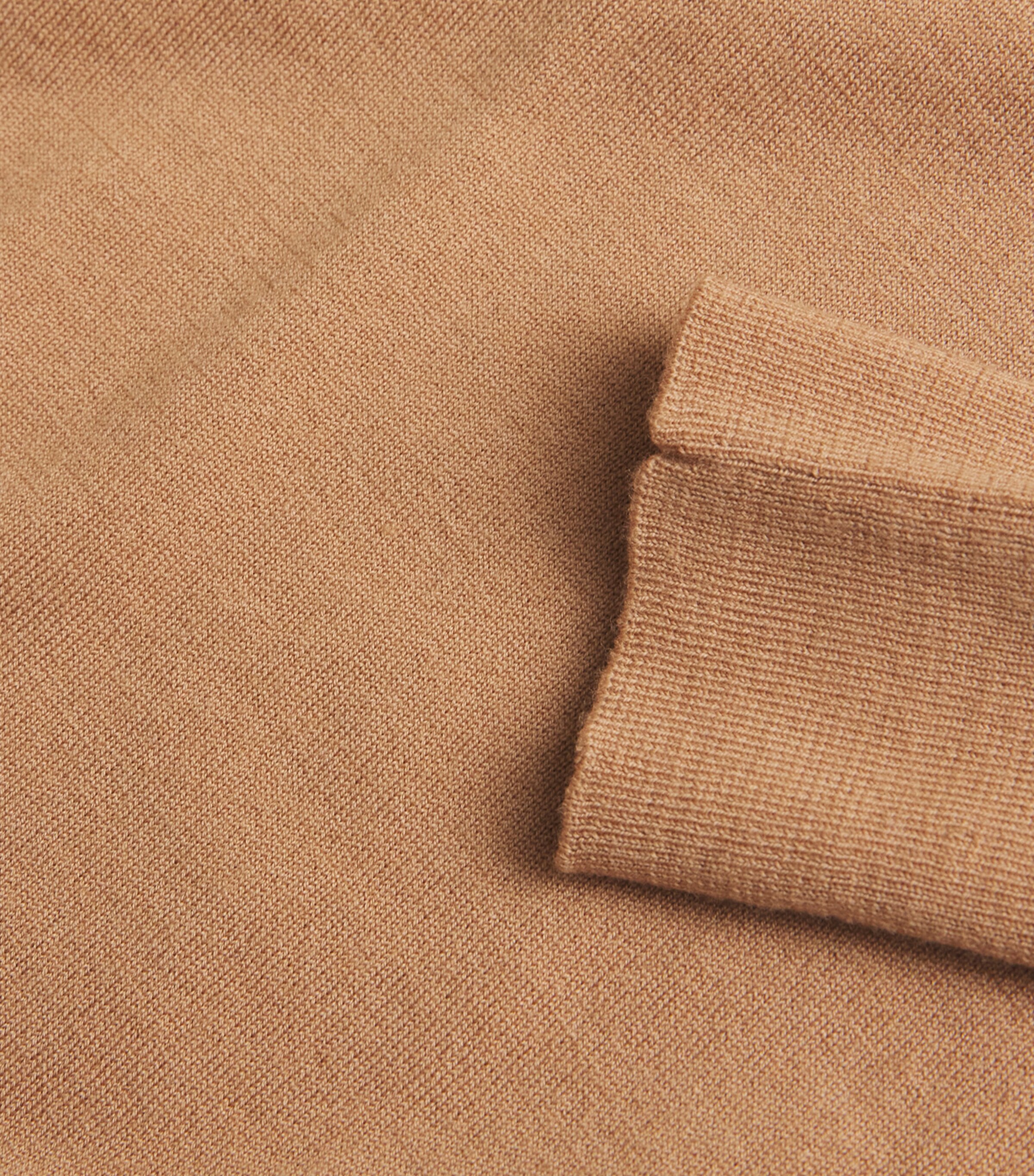 Colombo Brown Kid Wool Crew-Neck Sweater | Harrods US