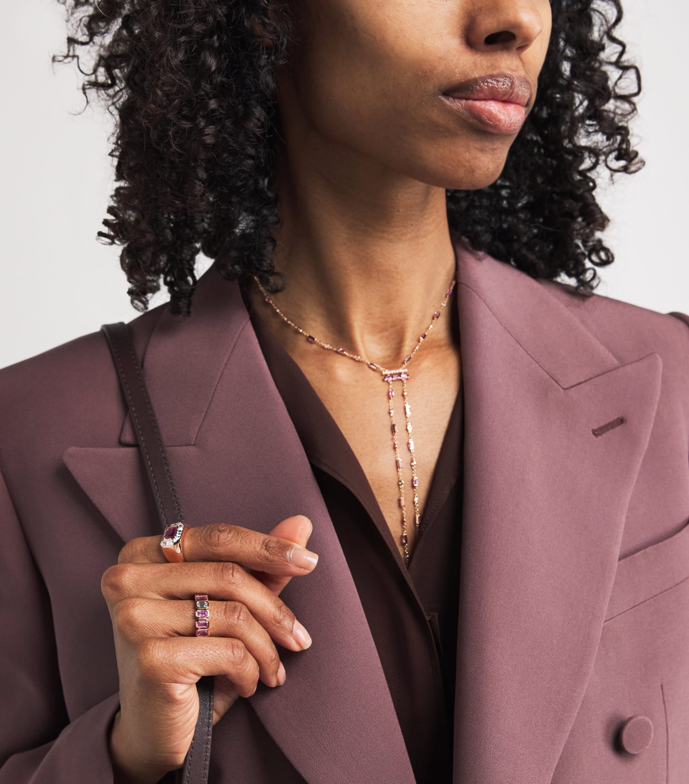 SHAY Rose Gold, Diamond and Ruby Championship Ring | Harrods CN