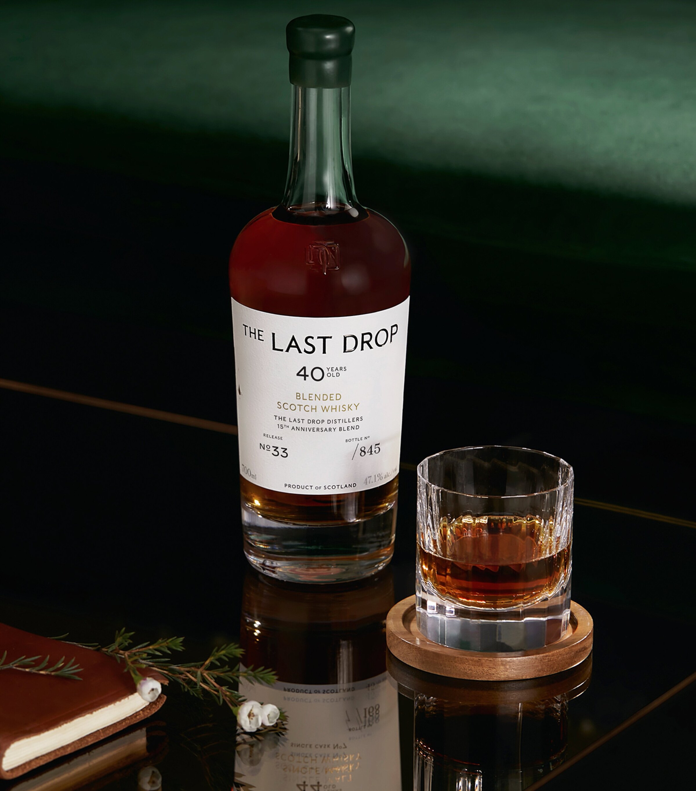 The Last Drop Distillers 15th Anniversary 40-Year-Old Blended Scotch ...
