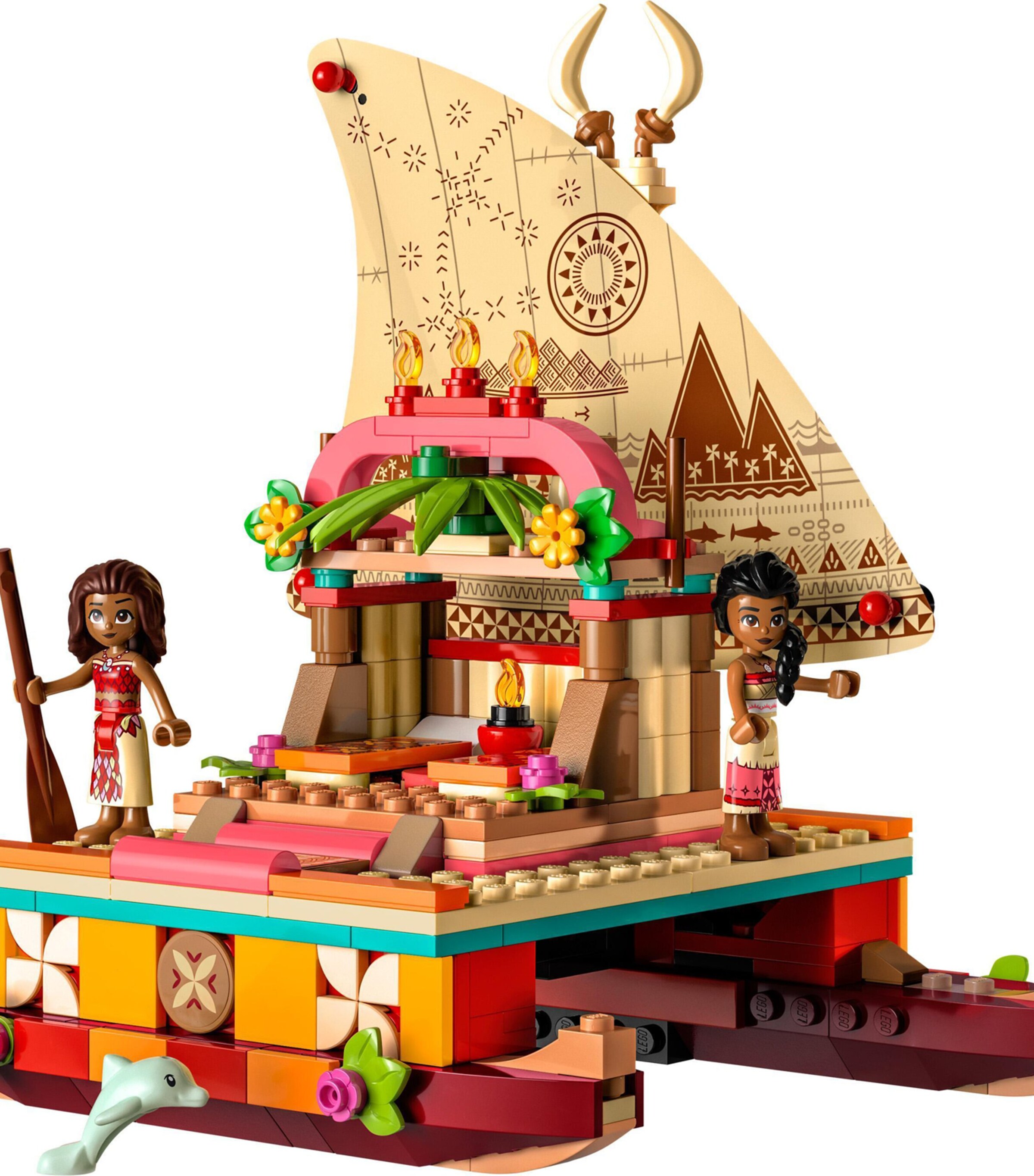 Lego Disney Princess Moana's Wayfinding Boat 43210 | Harrods AU