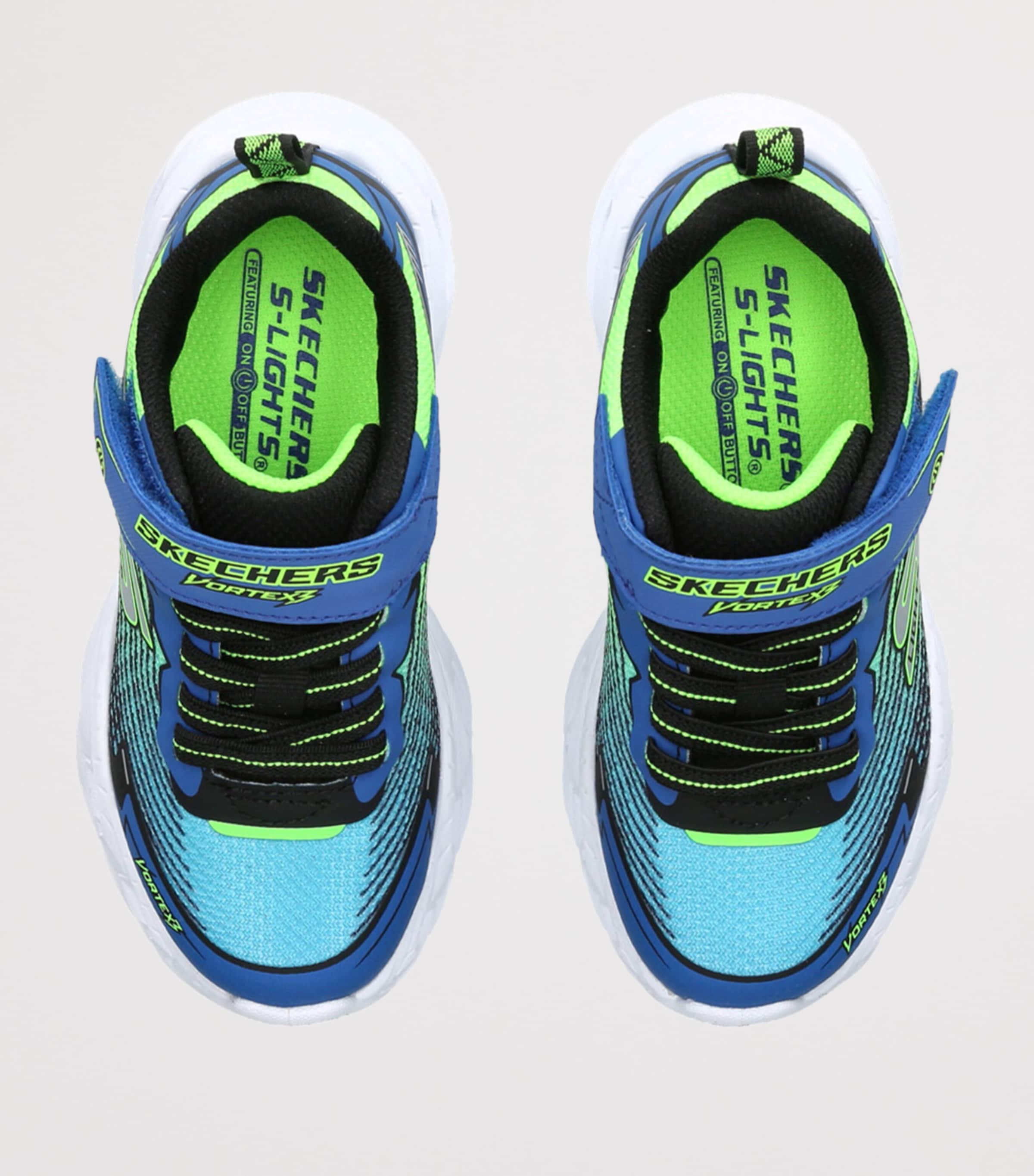 Skechers Blue Light-Up Vortex 3.0 Sneakers | Harrods SG