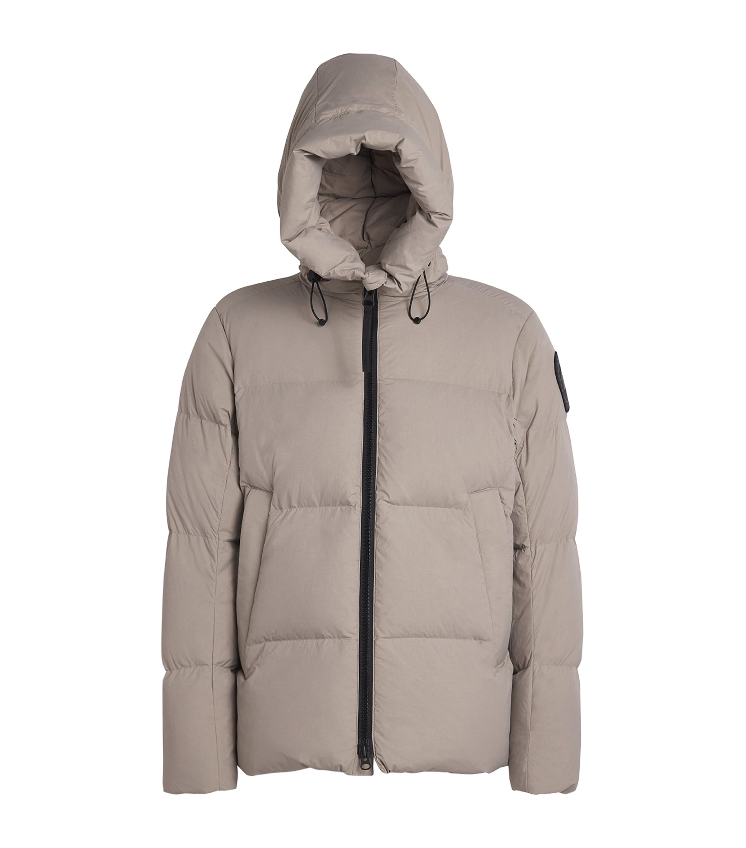 Canada Goose Beige Down EnduraLuxe Packable Crofton Puffer Jacket ...