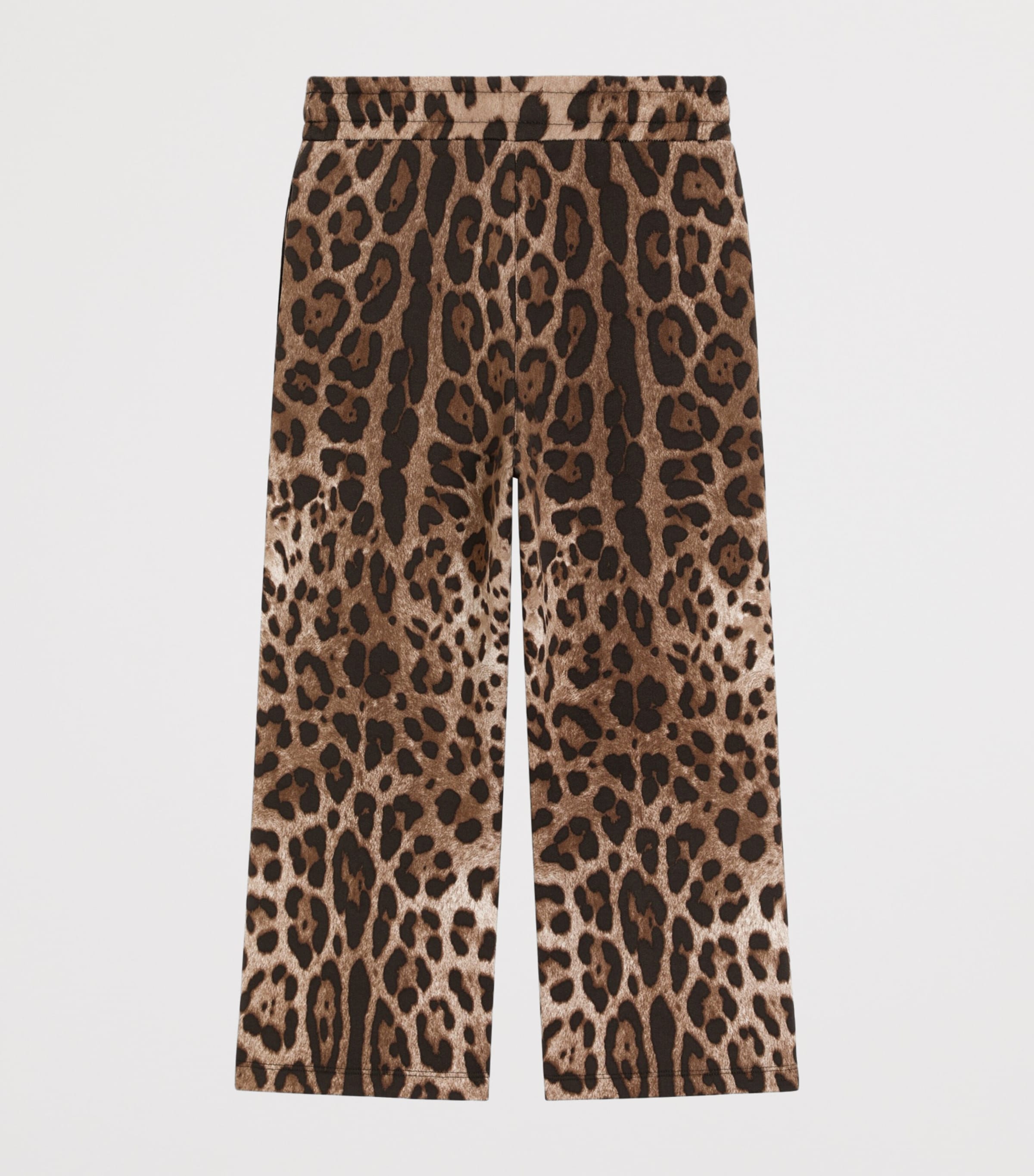 Dolce&Gabbana Kids Multi Leopard Wide-Leg Trousers (8-12+ Years ...