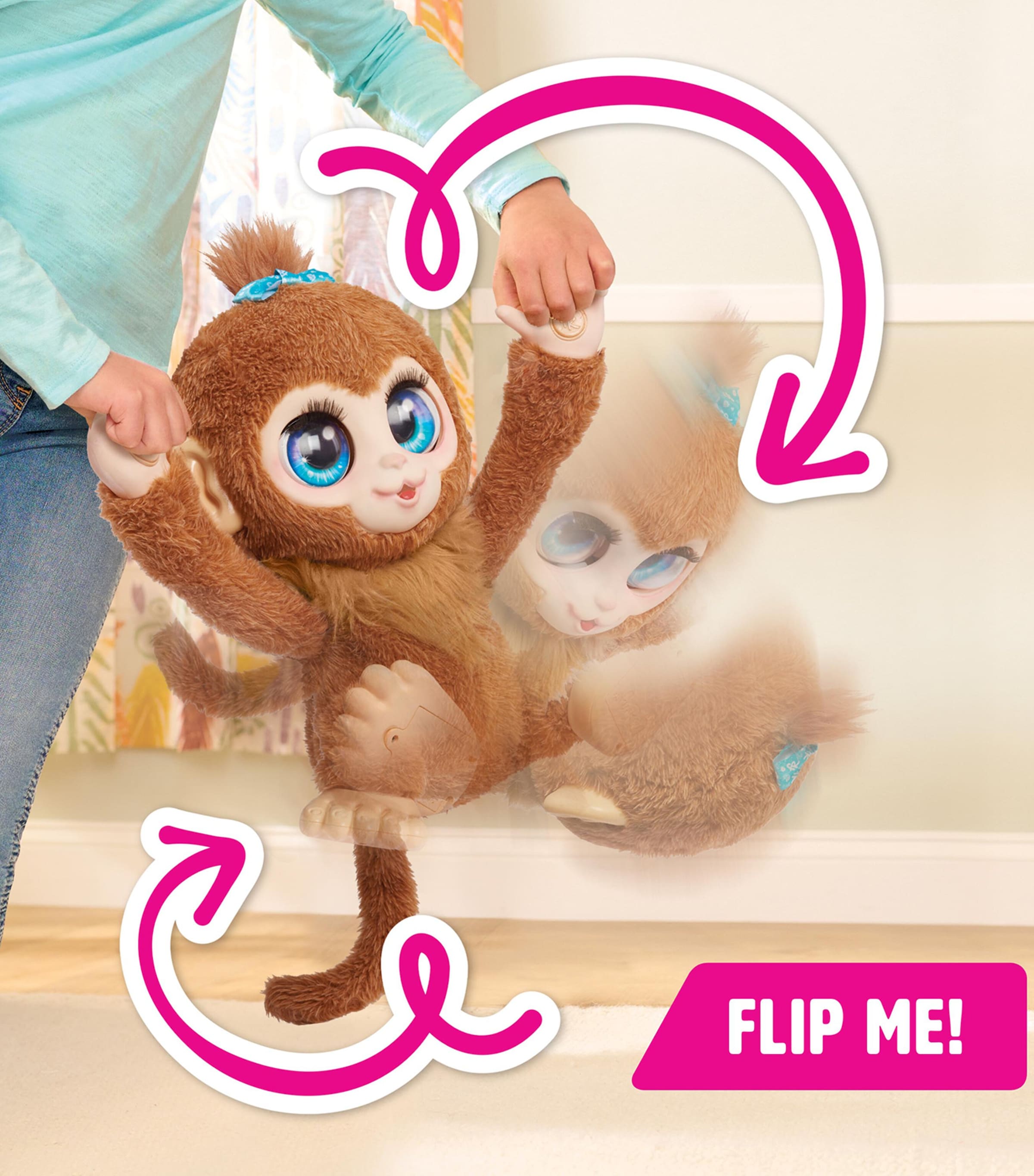 Furreal pets monkey store