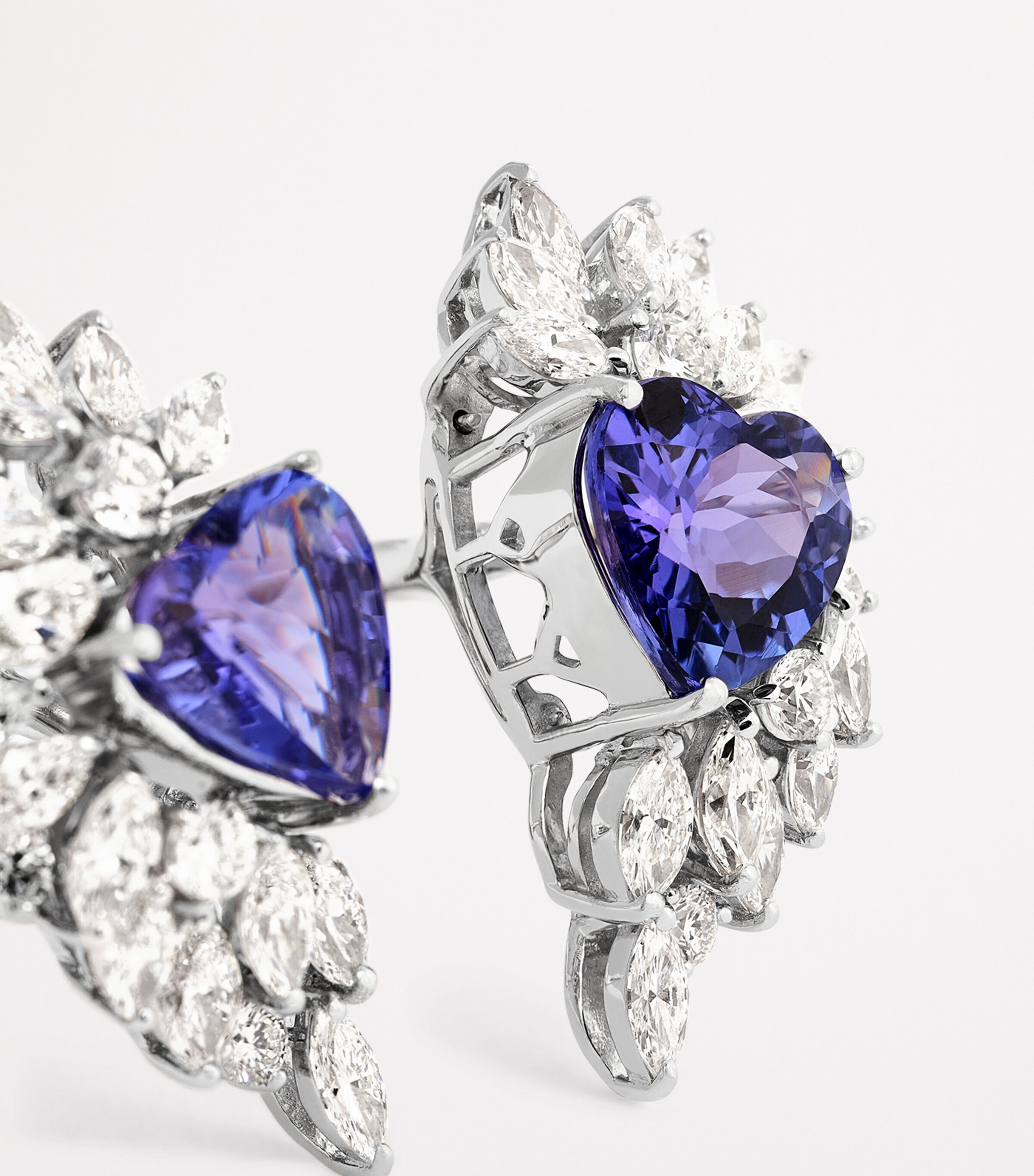Yeprem White Gold, Diamond and Tanzanite Reign Supreme Ring | Harrods US
