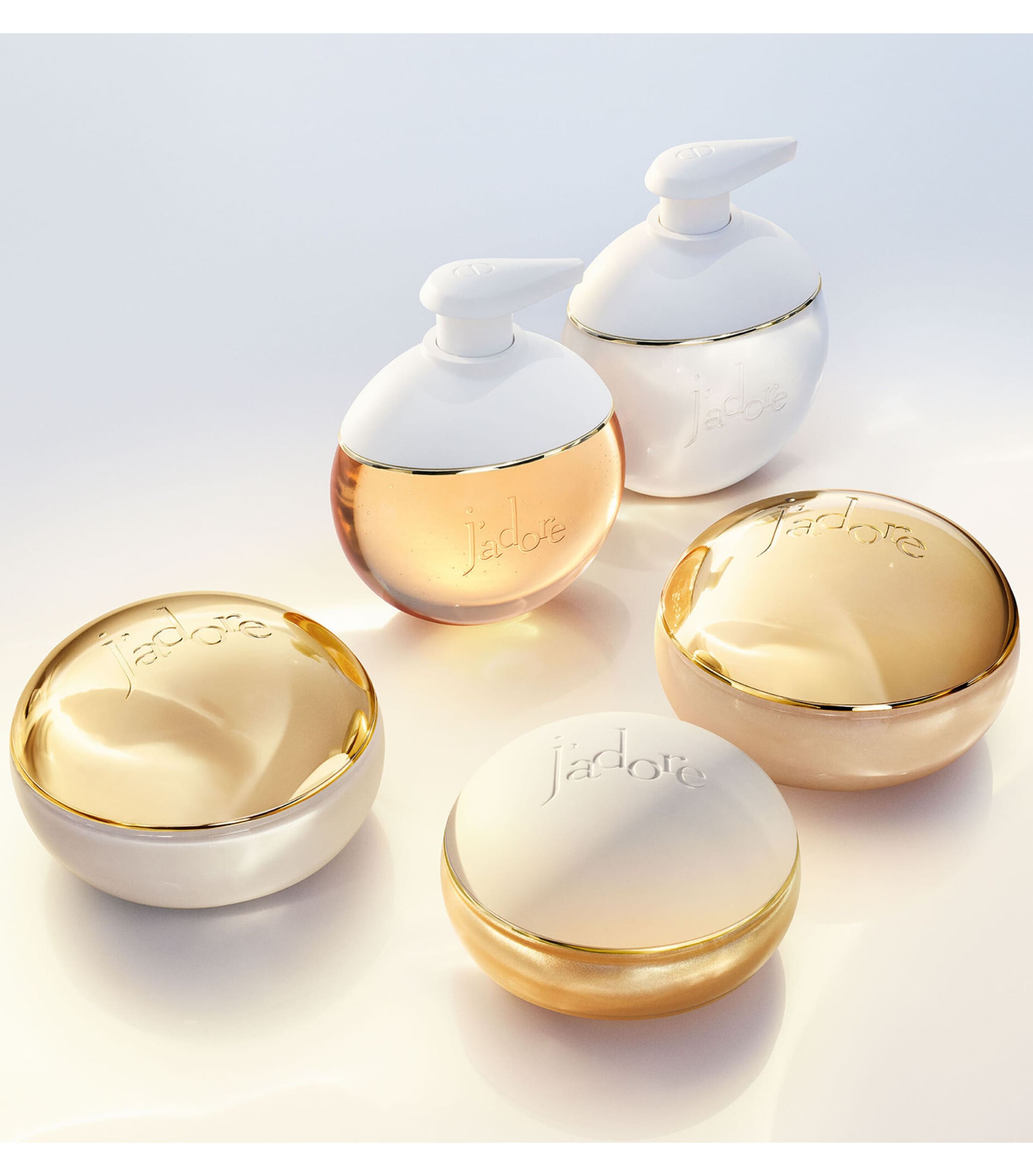 DIOR White J’adore Les Adorables Shimmering Body Scrub (150ml) | Harrods UK