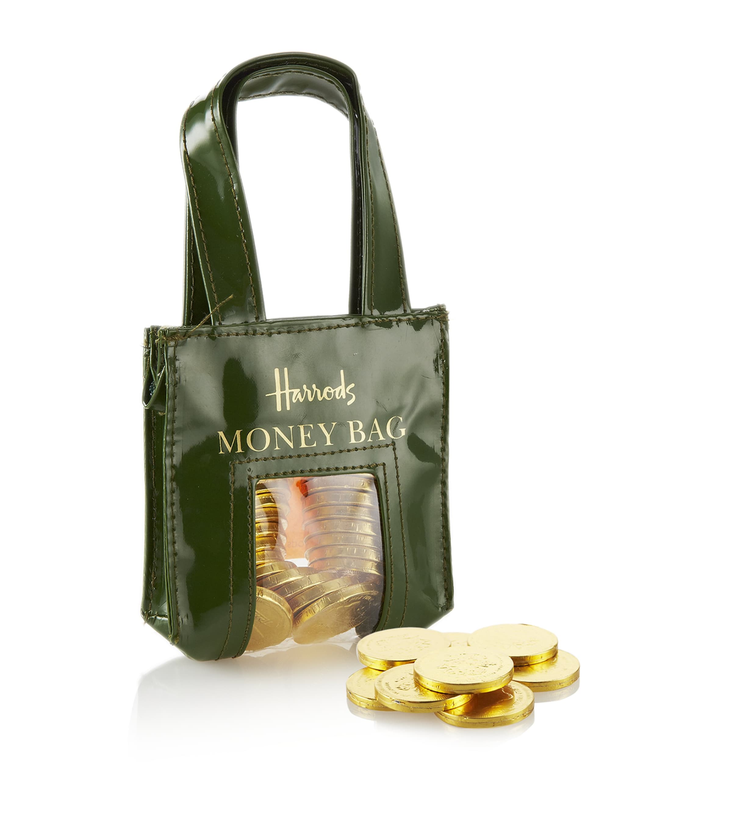 Harrods Belgian Milk Chocolate Coins In Bag (120g) | Harrods JP