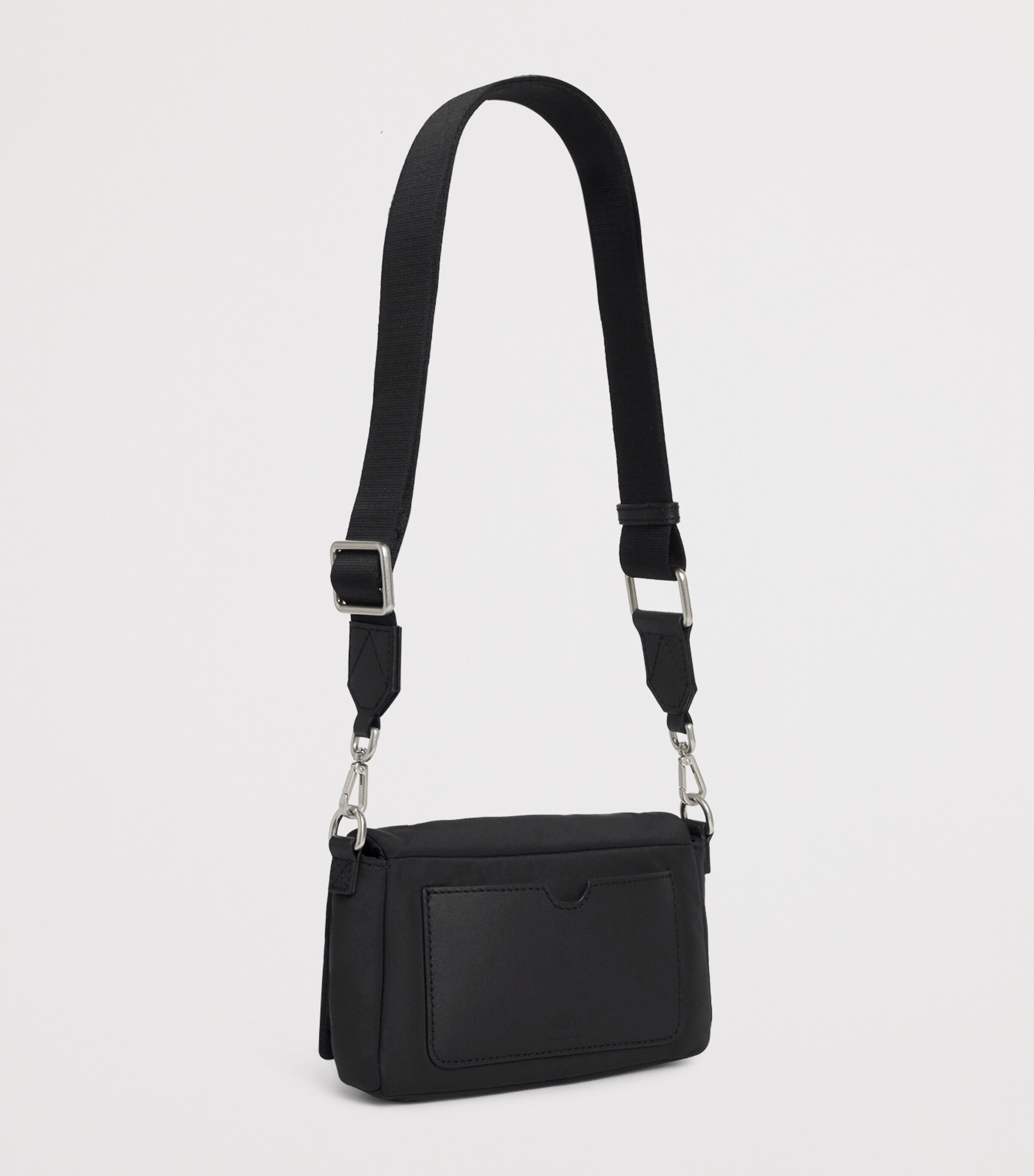 AMI Paris Black Nylon Lunch Box Mini Bag | Harrods UK