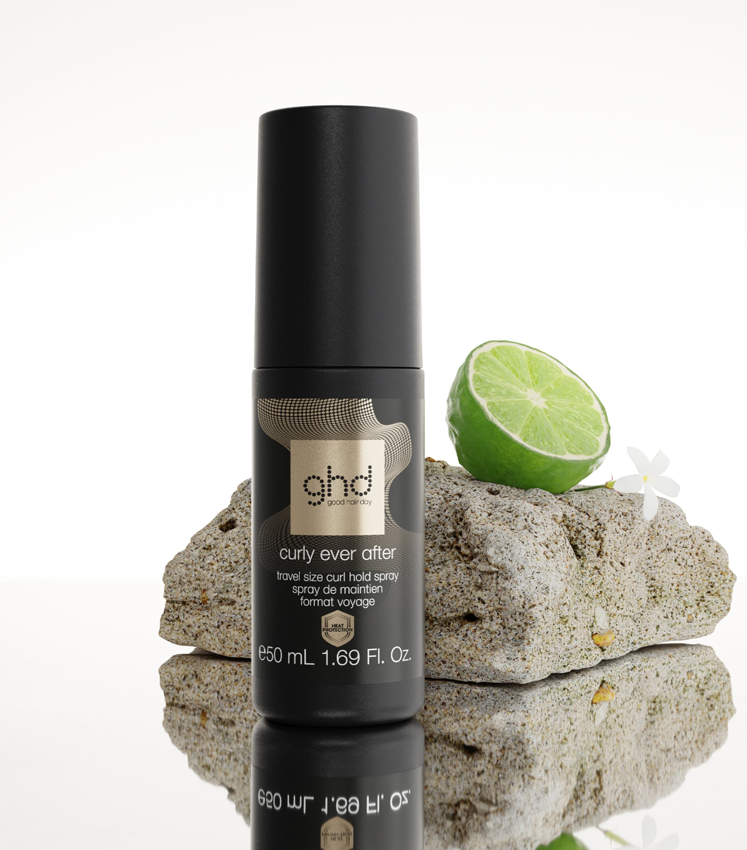 ghd Curly Ever After Mini Curl Hold Spray (50ml) | Harrods UK