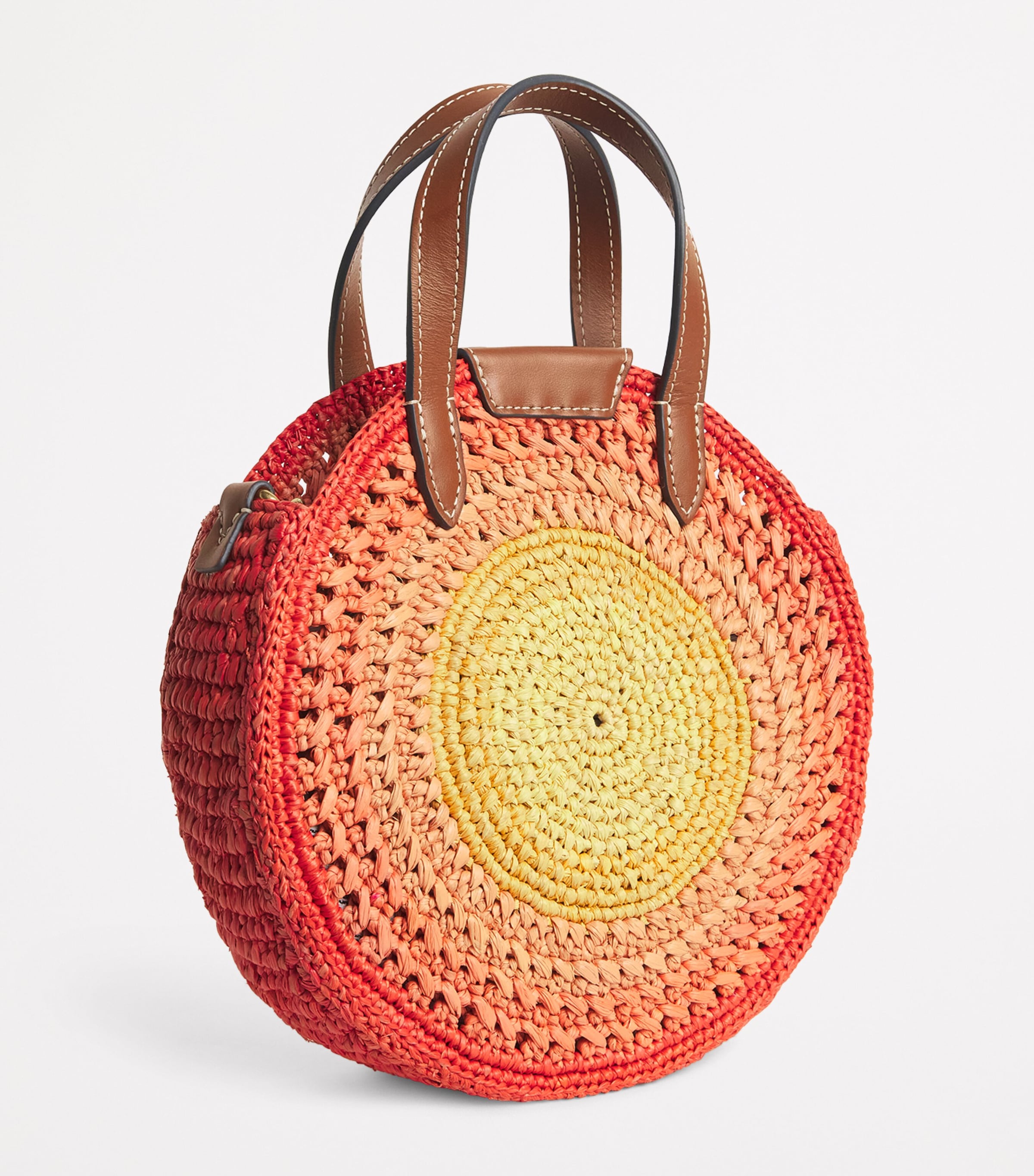 Anya Hindmarch Small Raffia Round Top-Handle Bag | Harrods HK