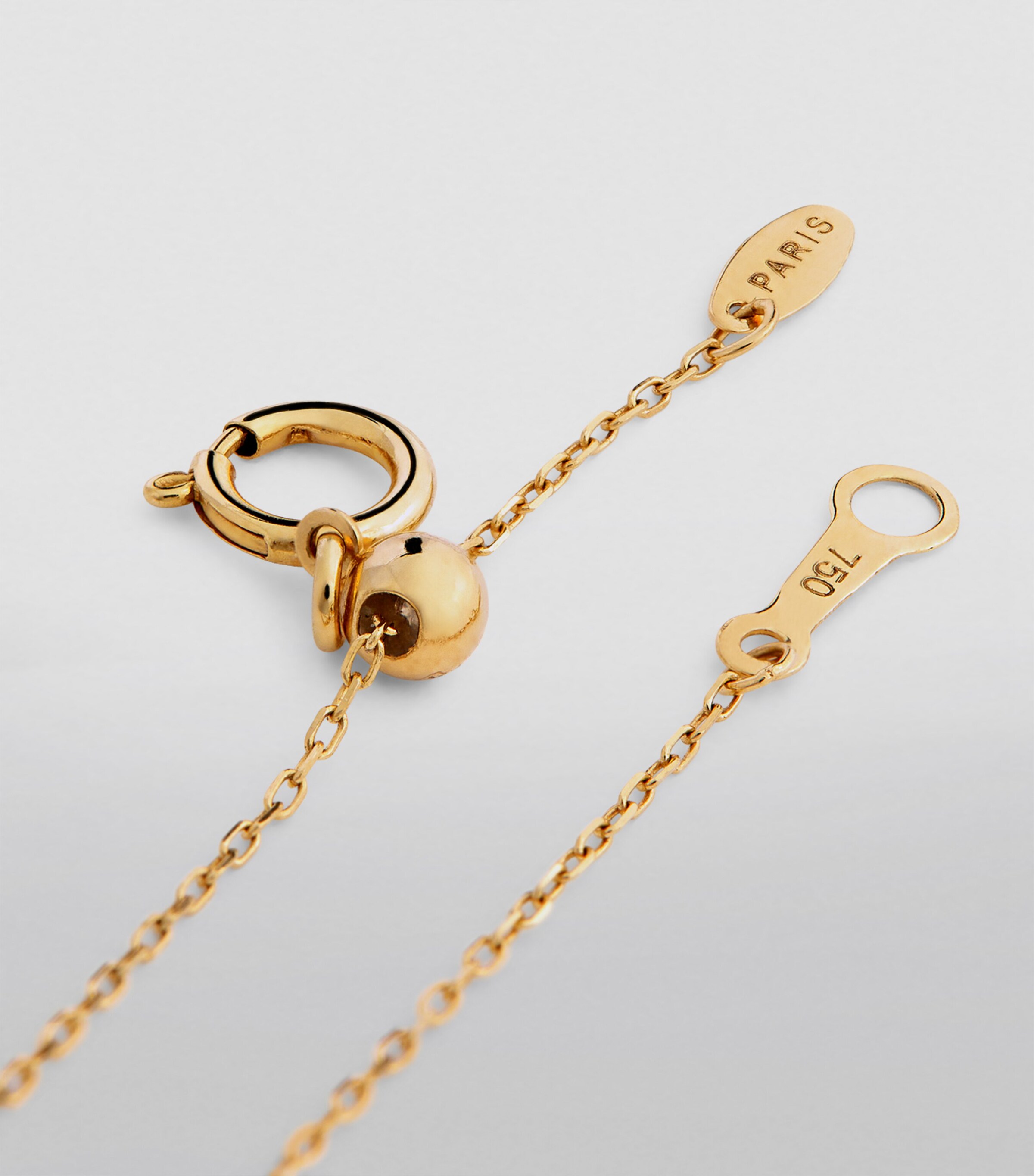 Persée Yellow Gold and Emerald Hang Up Bracelet | Harrods CA