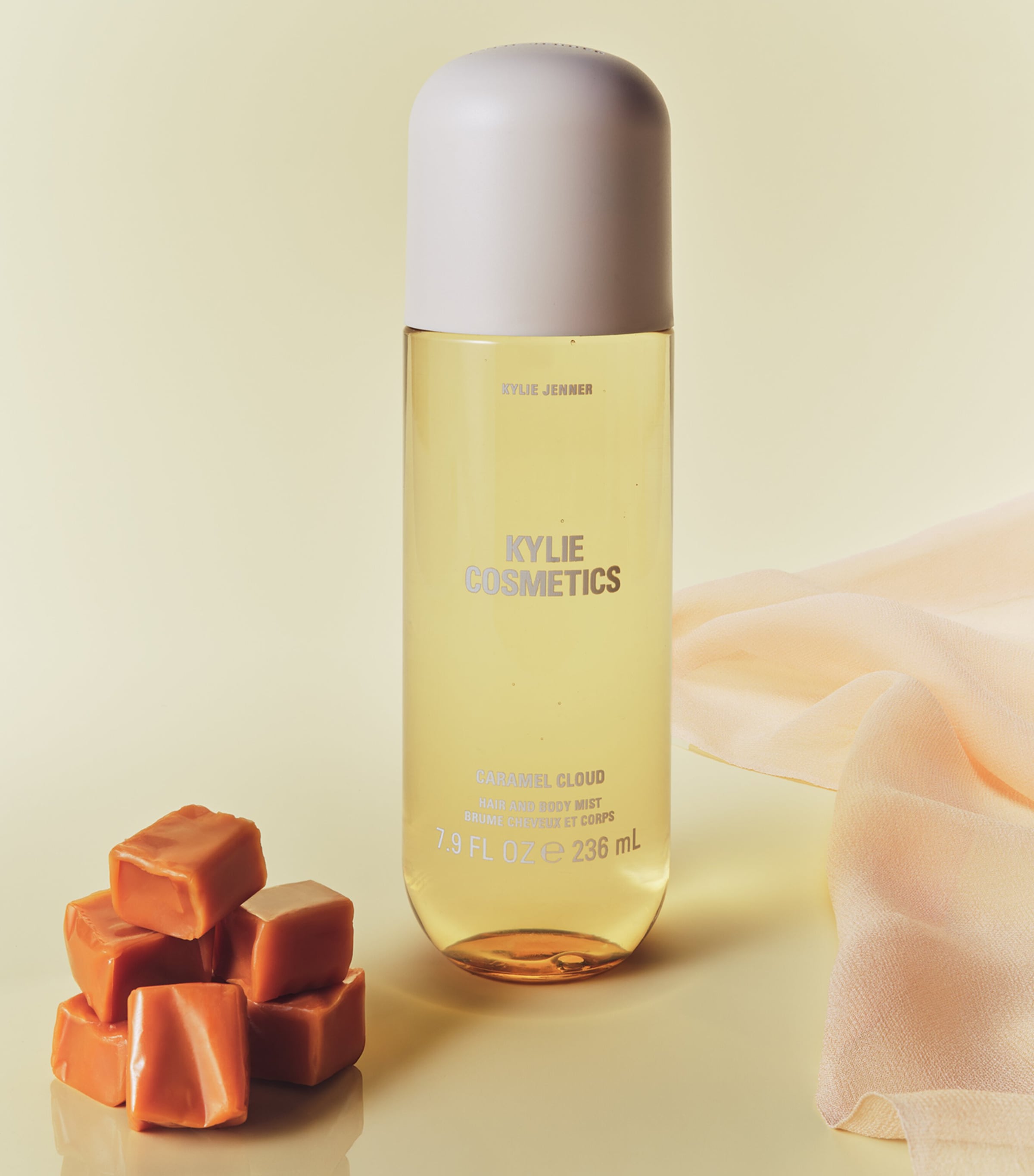 Kylie Cosmetics Caramel Cloud Hair & Body Mist (236ml) | Harrods PT