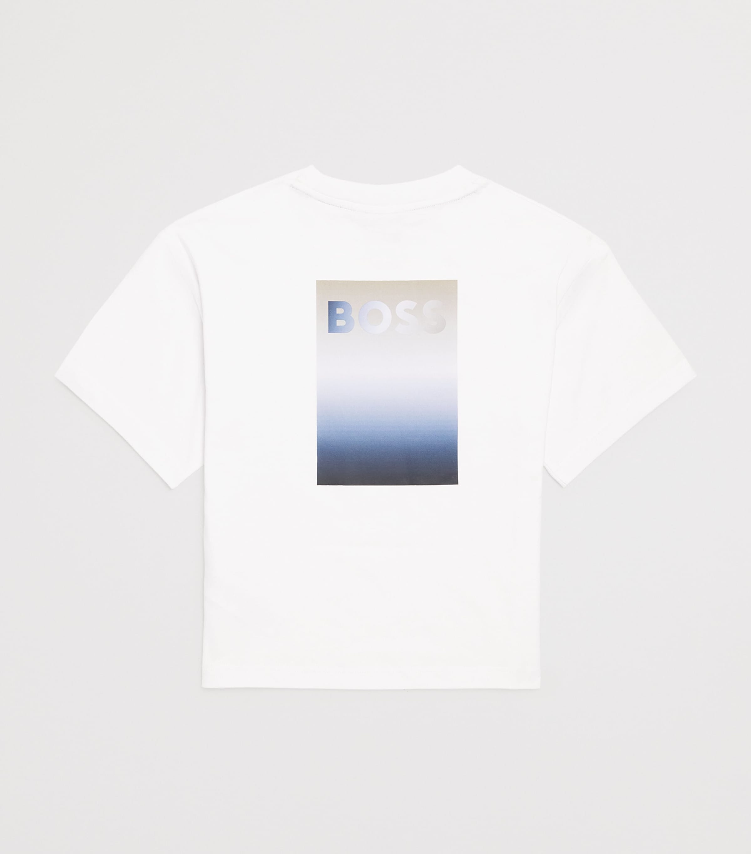 BOSS Kidswear White Cotton Logo T-Shirt (4-16 Years) | Harrods UK