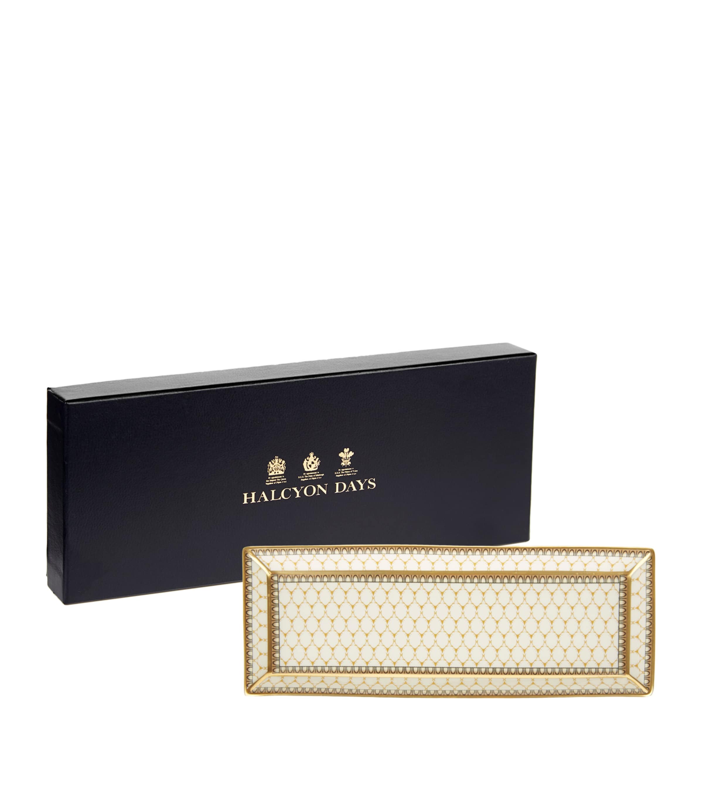 Halcyon Days Antler Trellis Pen Tray | Harrods US
