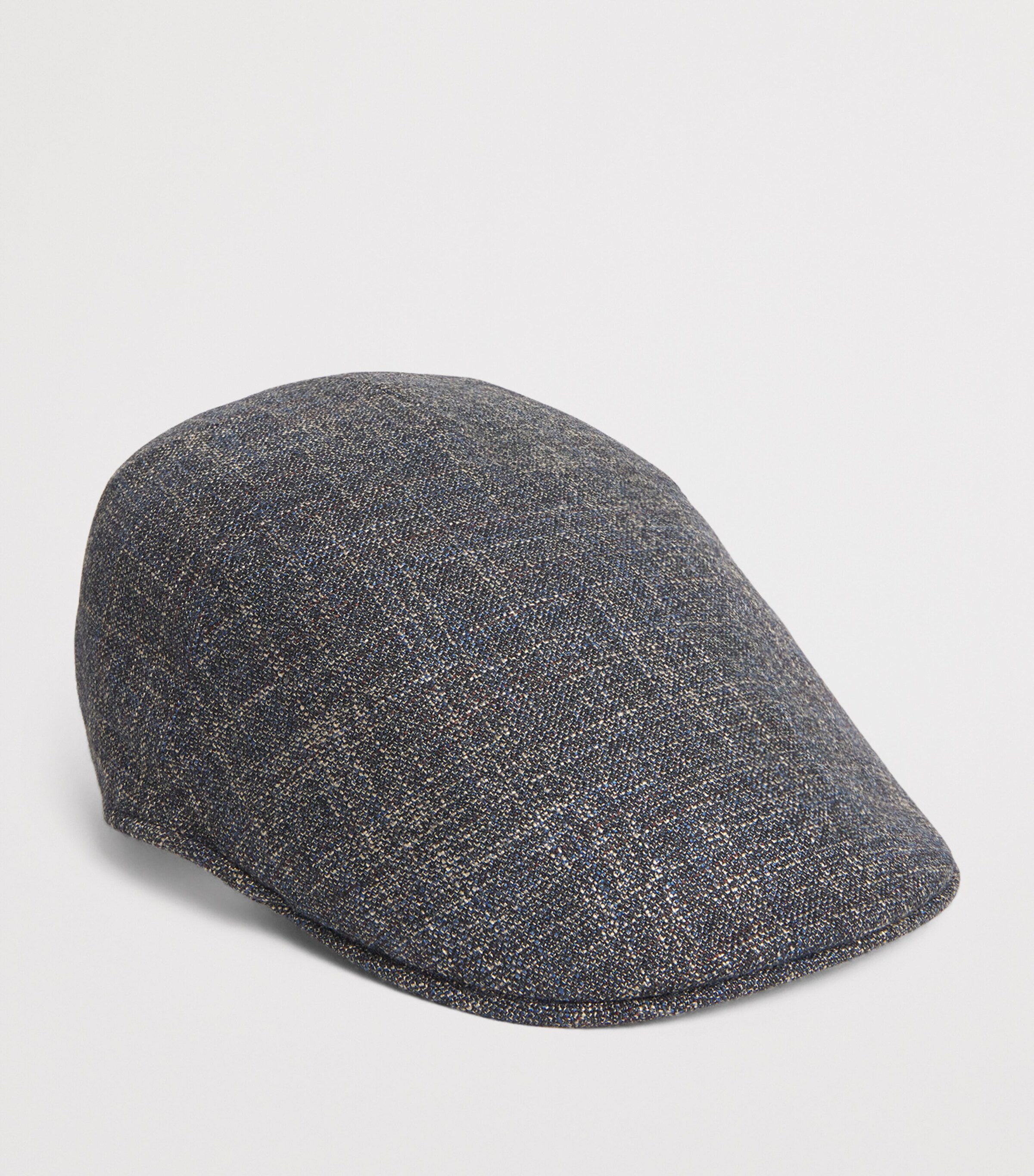 Borsalino Blue Wool-Bamboo Flat Cap | Harrods UK