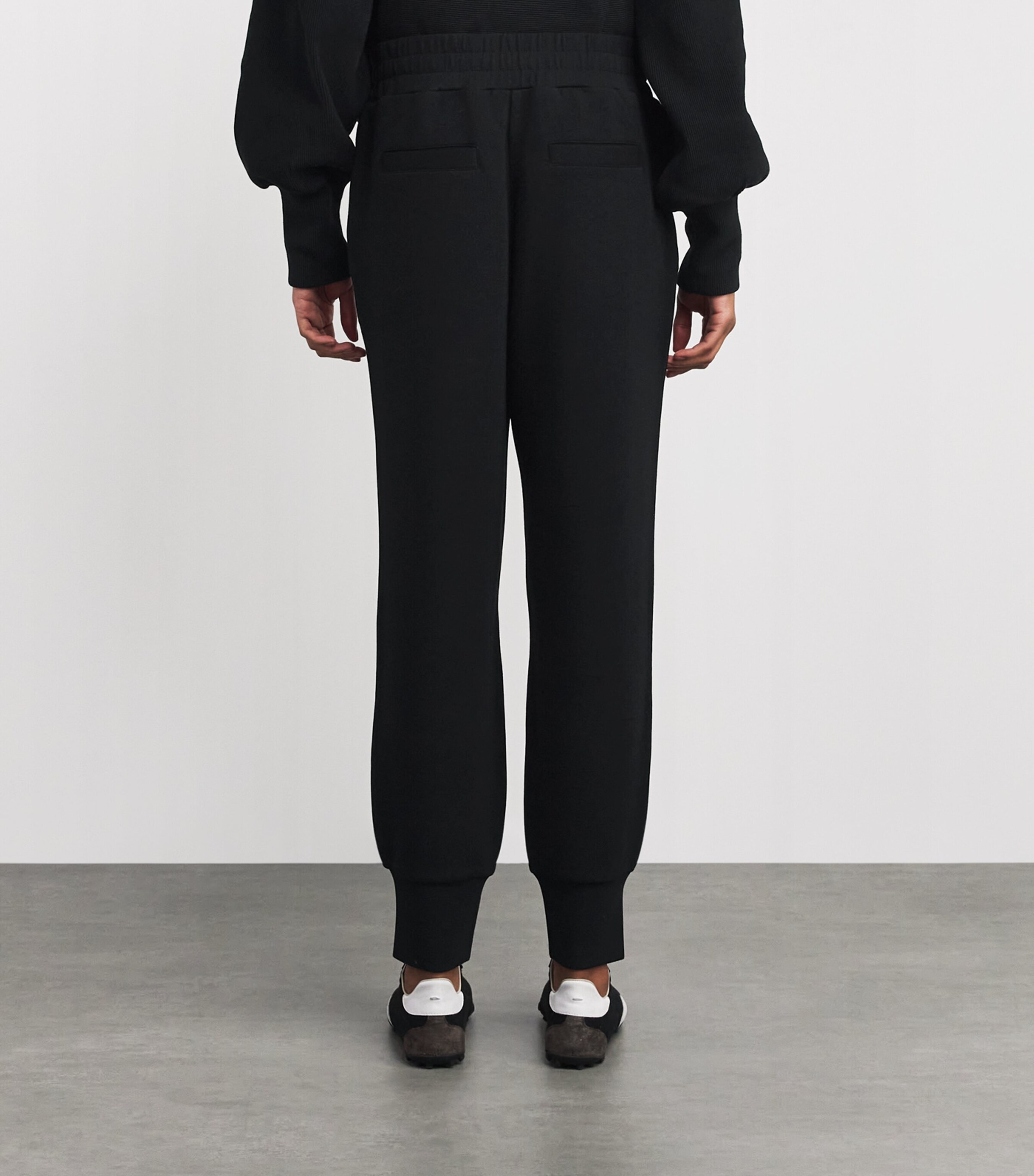 Varley Black The Slim Cuff Sweatpants | Harrods AU