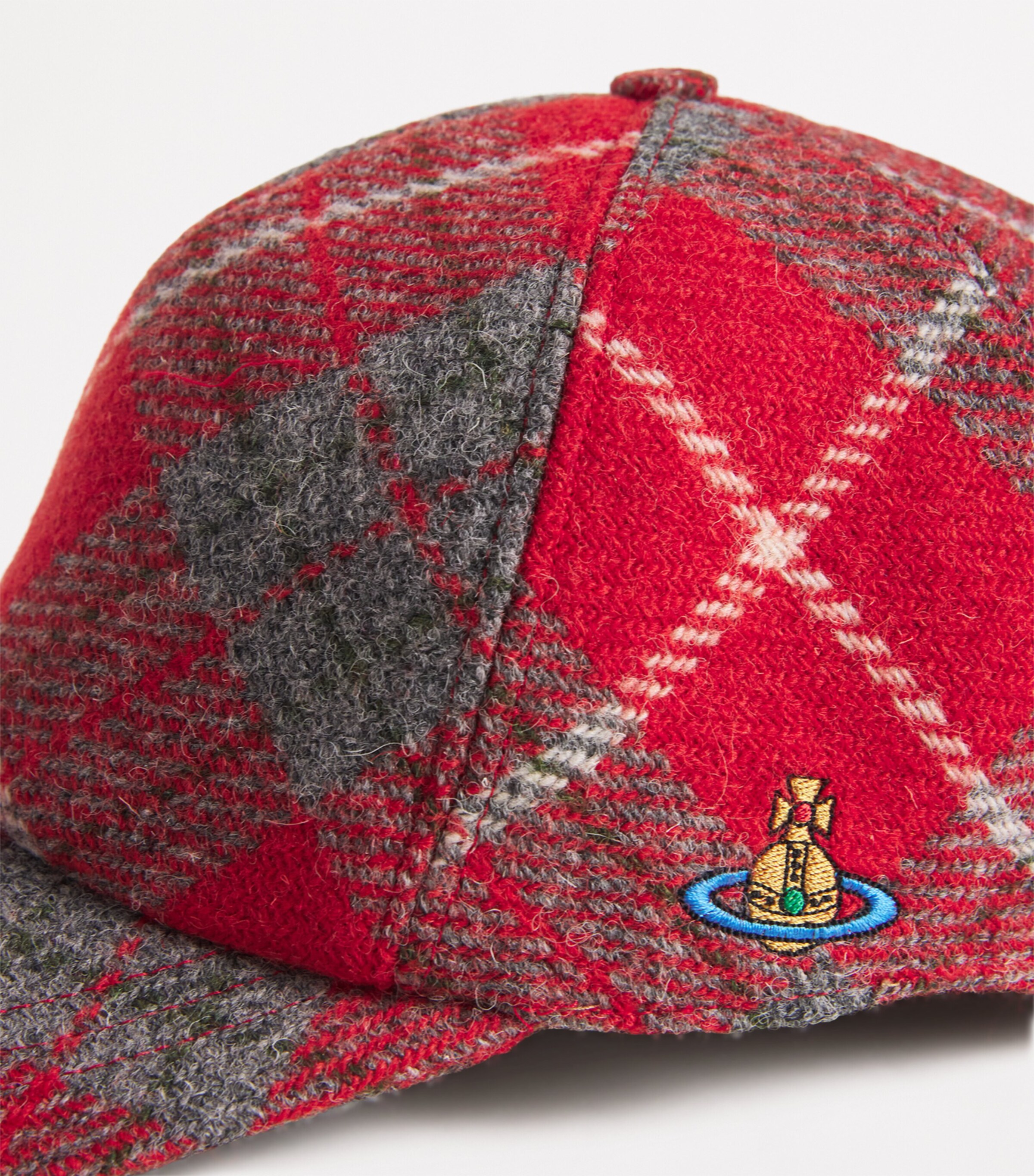 Vivienne Westwood Wool Tartan Baseball Cap | Harrods US