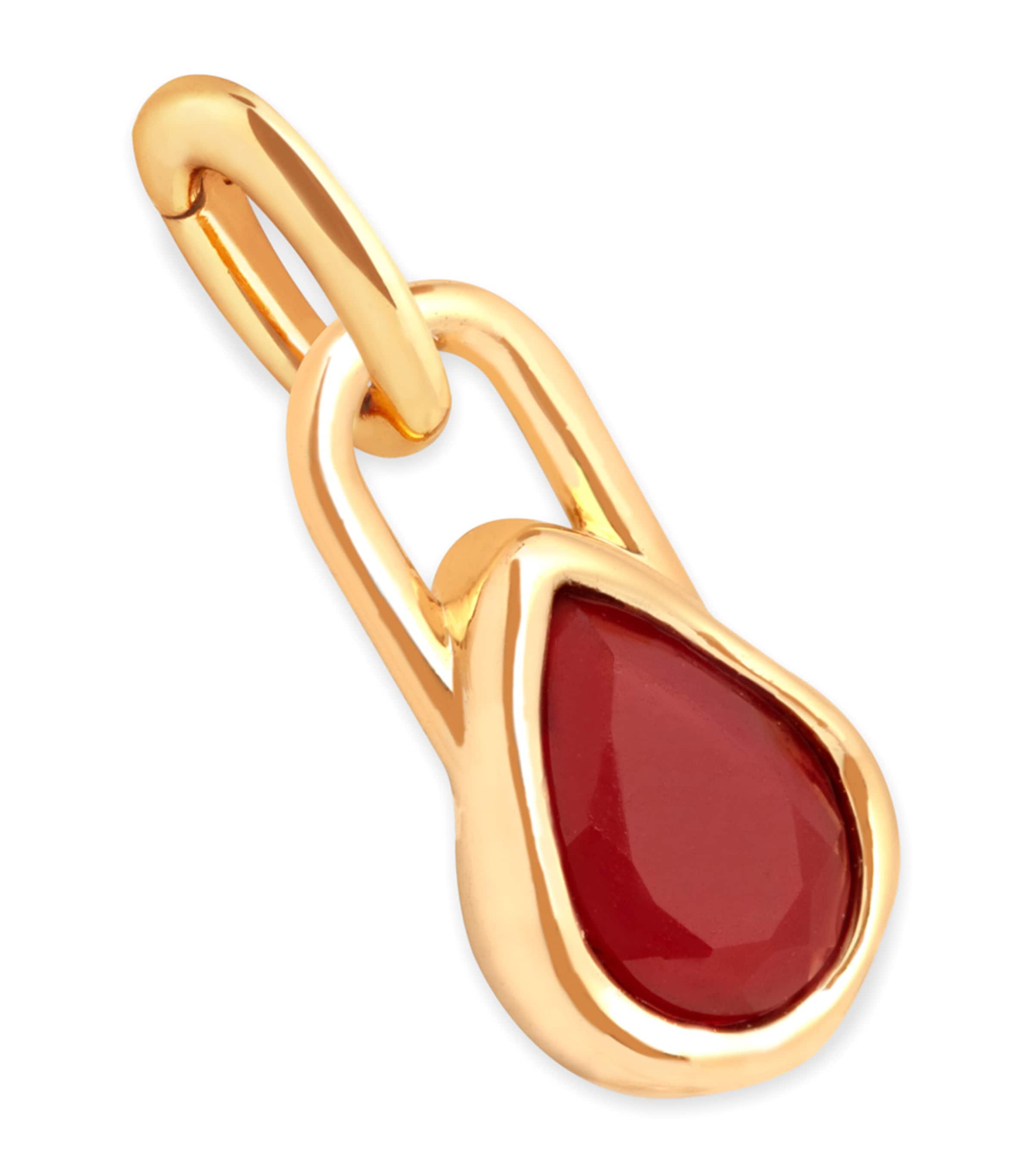 Astrid & Miyu Gold-Plated July Birthstone Charm | Harrods US