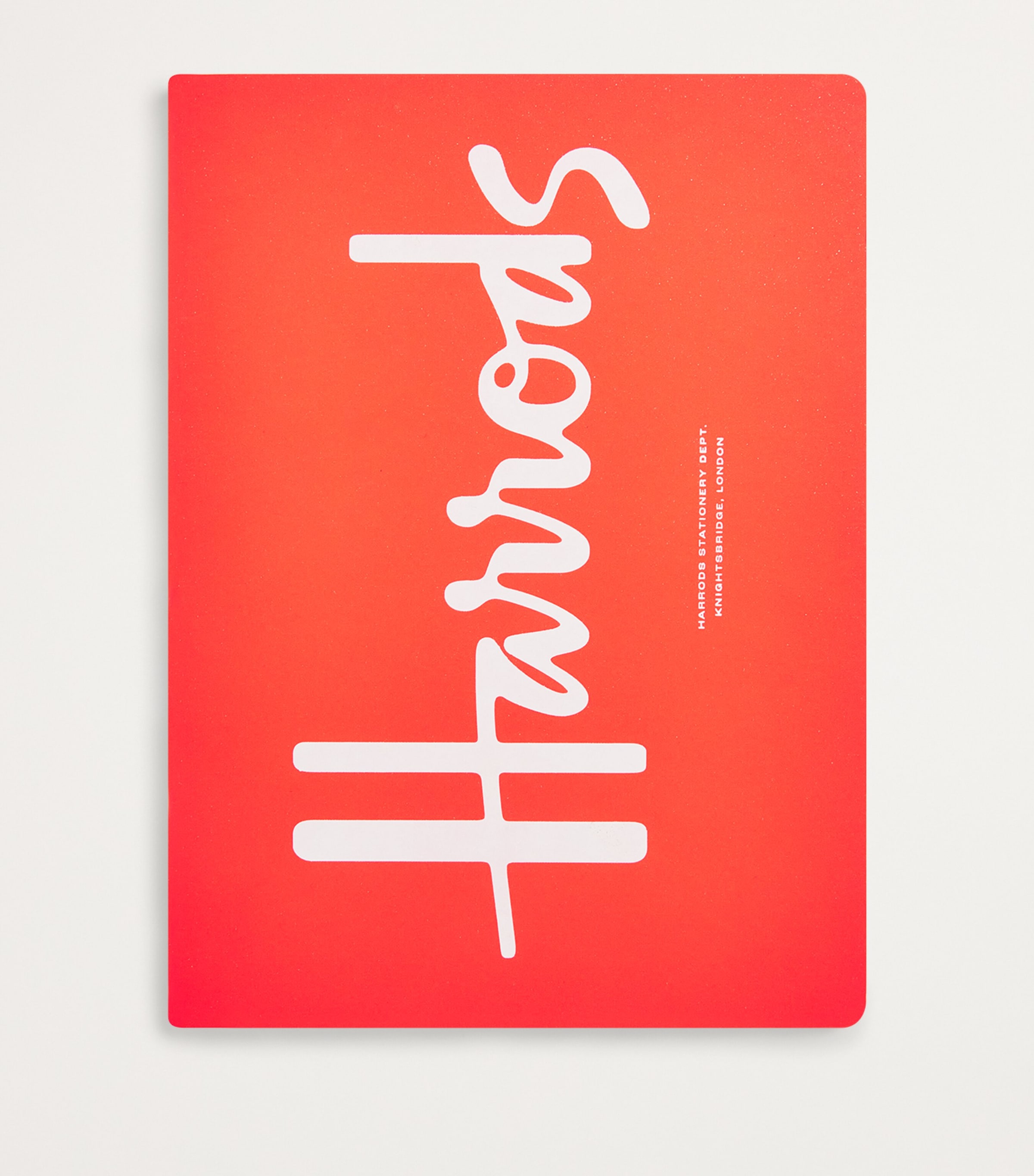 Harrods Red Logo Notebook | Harrods UK