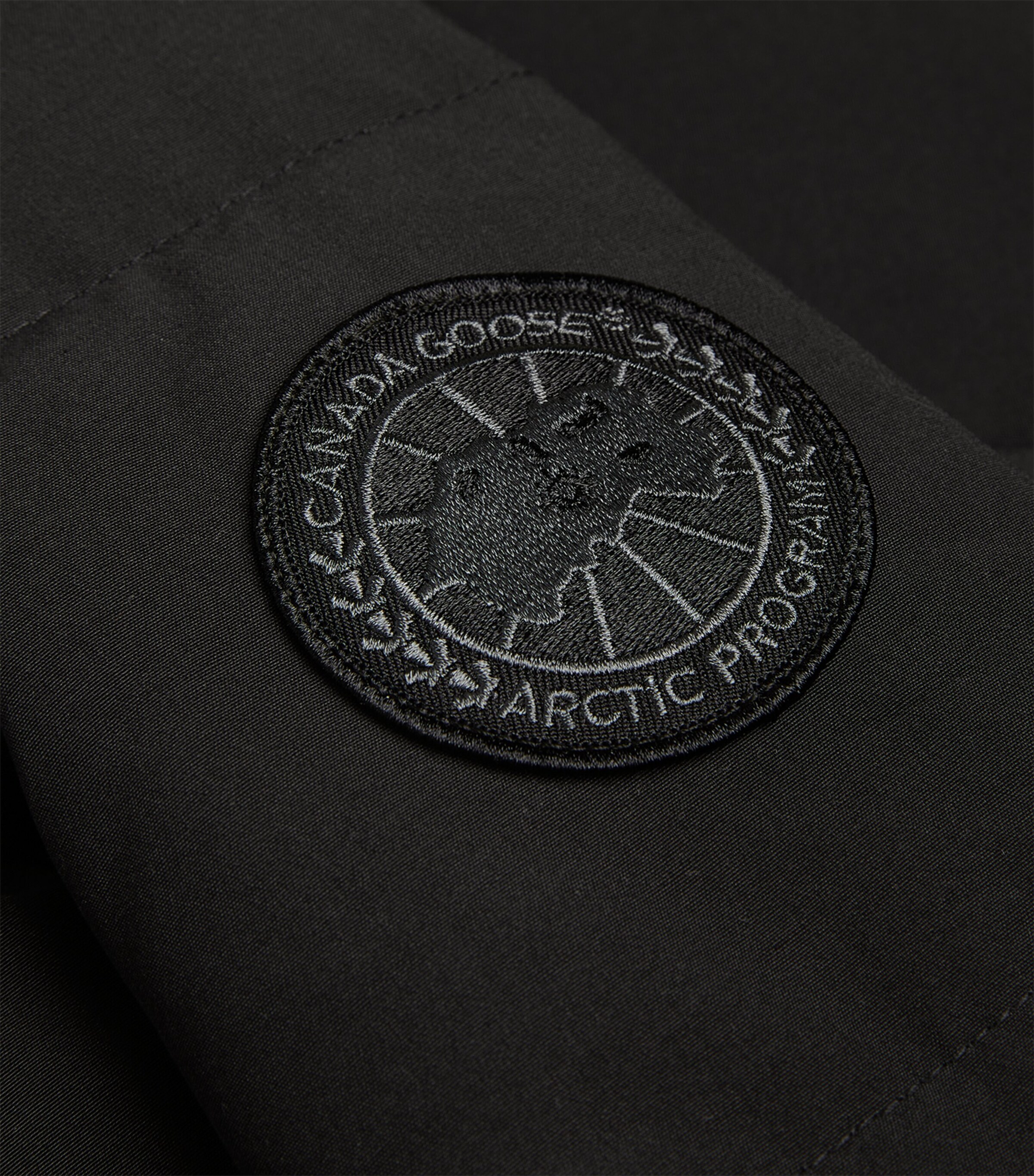 Canada Goose Black Wyndham Parka Jacket | Harrods UK