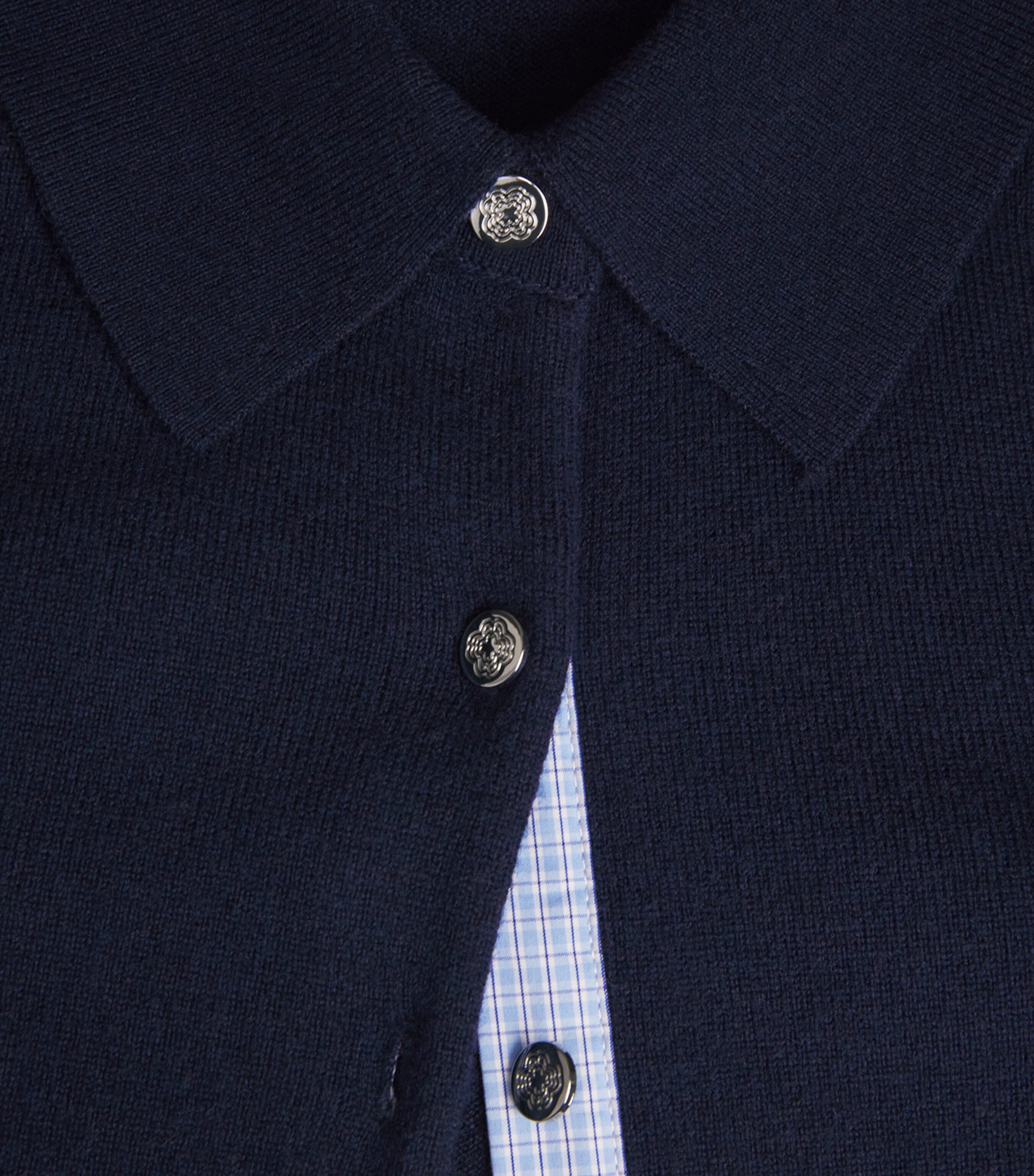 Maje Blue Wool-Cashmere Cardigan | Harrods AU
