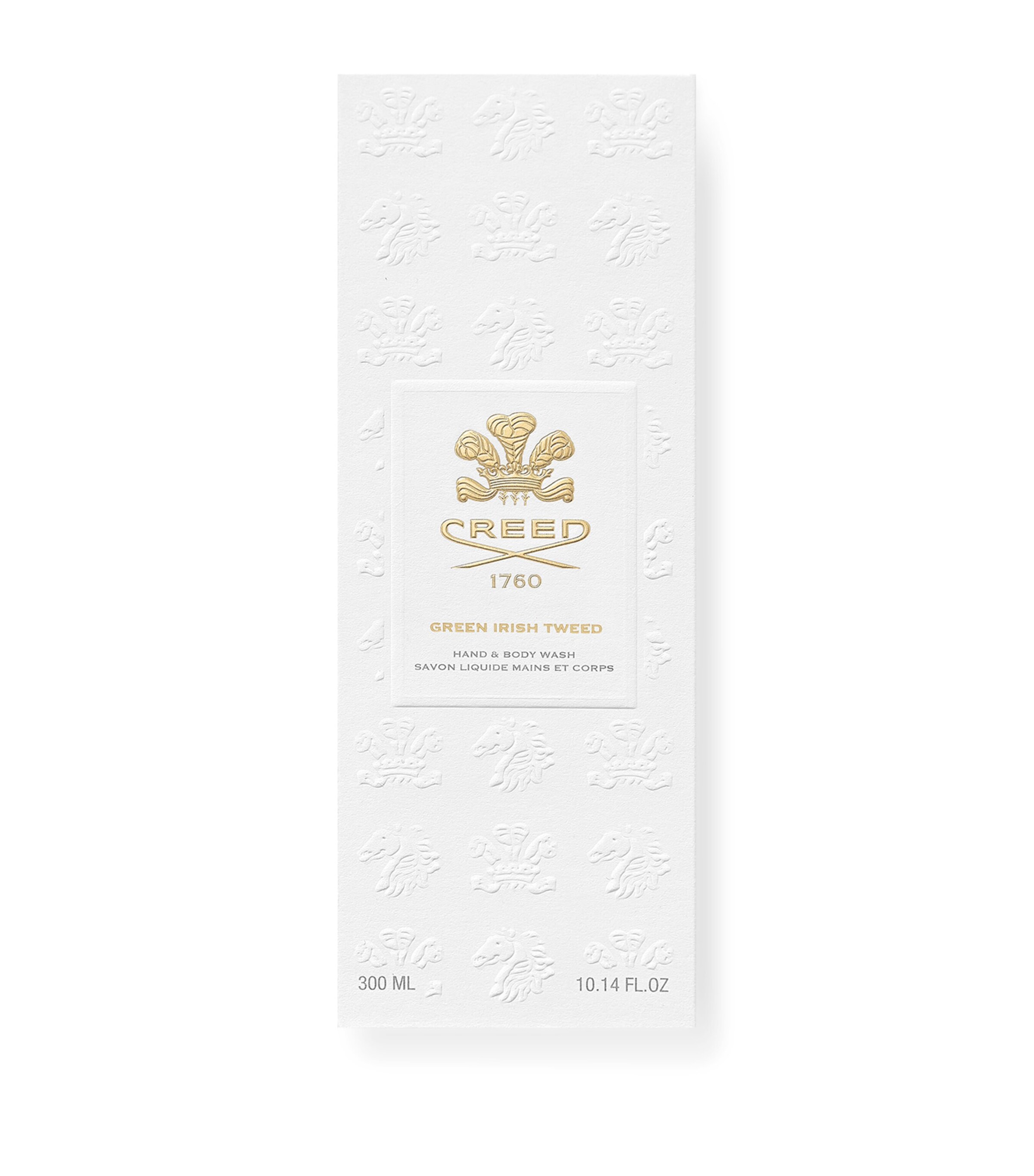 Creed Green Irish Tweed Hand & Body Wash (300ml) | Harrods UK