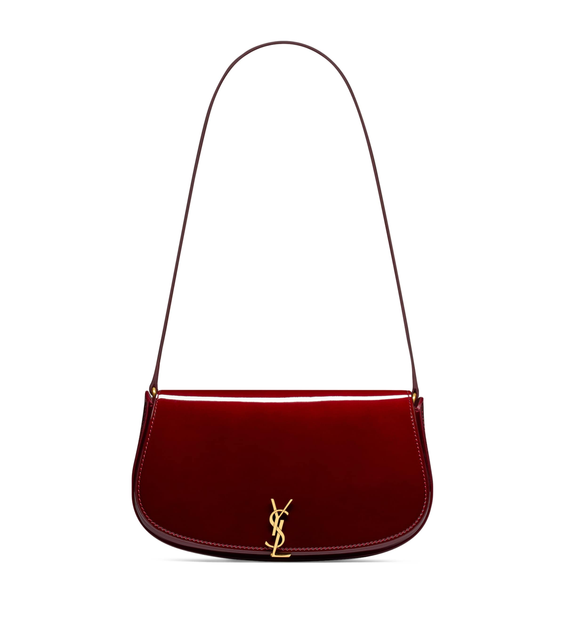 Saint Laurent Red Mini Voltaire Shoulder Bag | Harrods UK