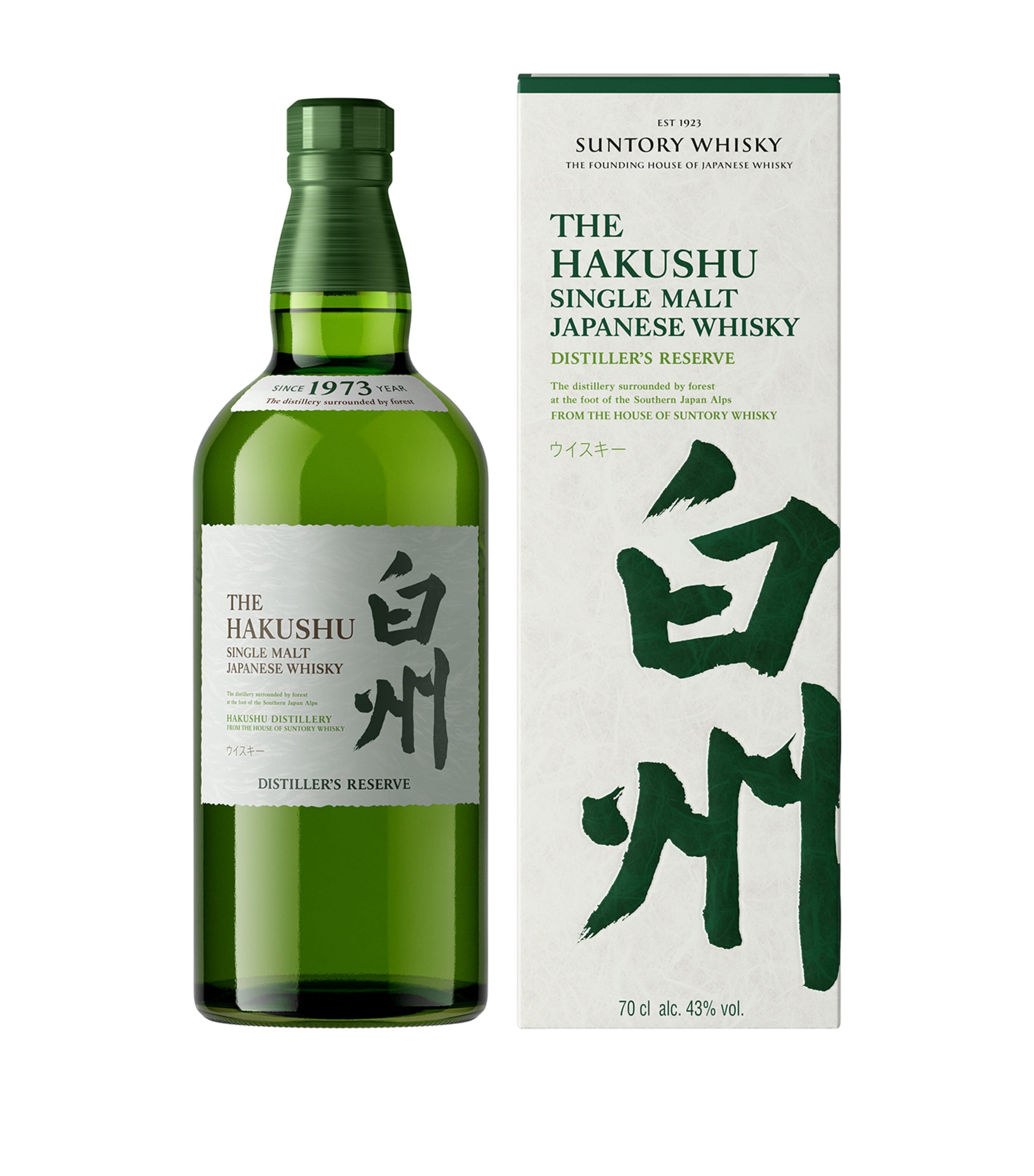 Suntory Hakushu Distiller's Reserve Whisky (70cl) | Harrods UK