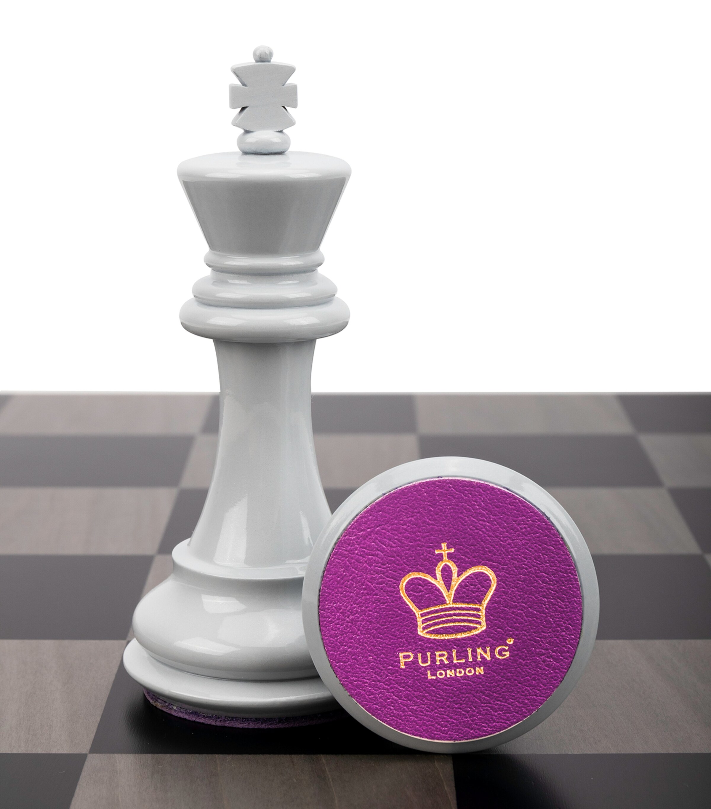Purling Bold Chess Set with Maple Chess Board | Harrods UK