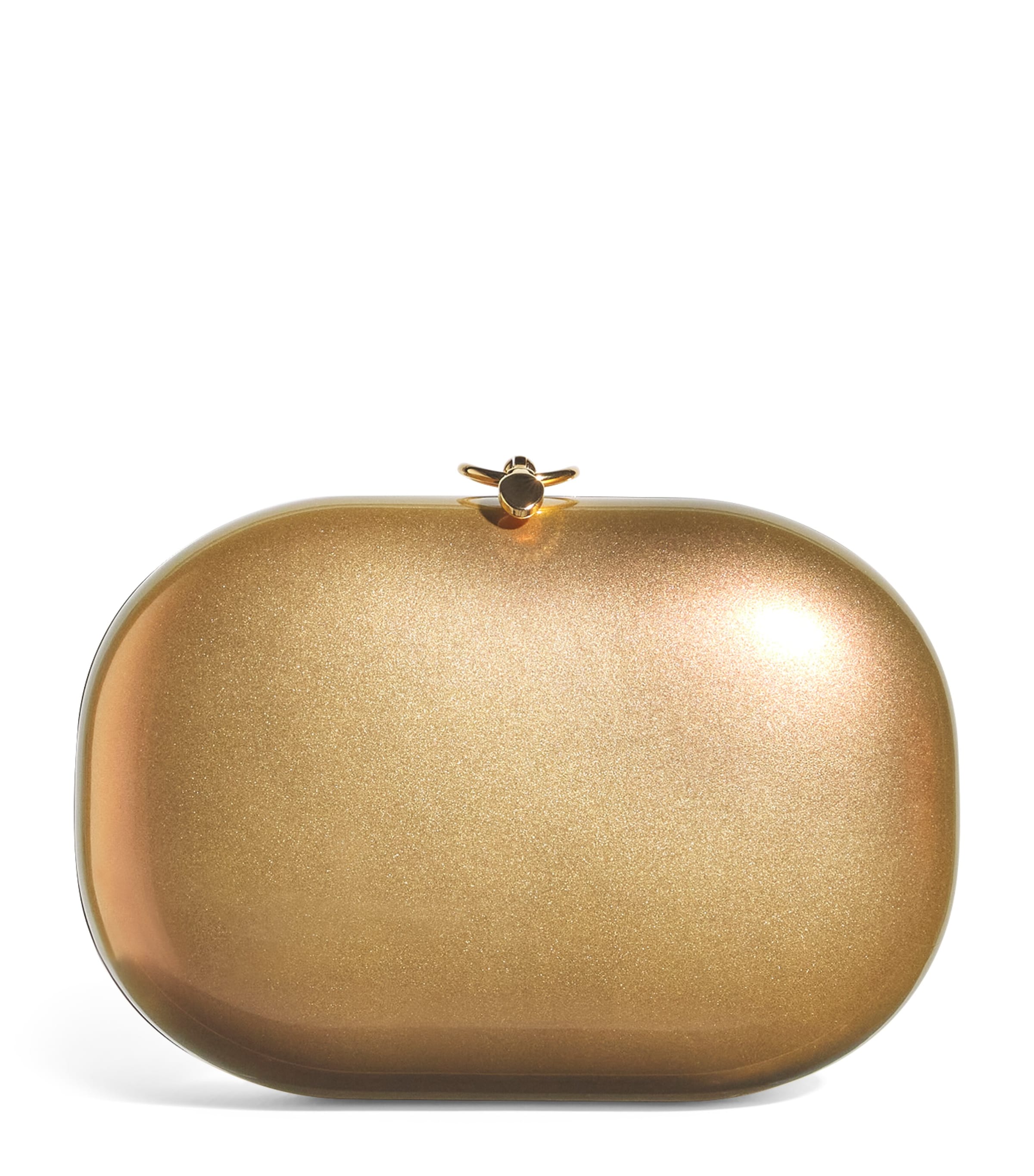 Jeffrey Levinson Orange Oval Elina Clutch Bag | Harrods CA