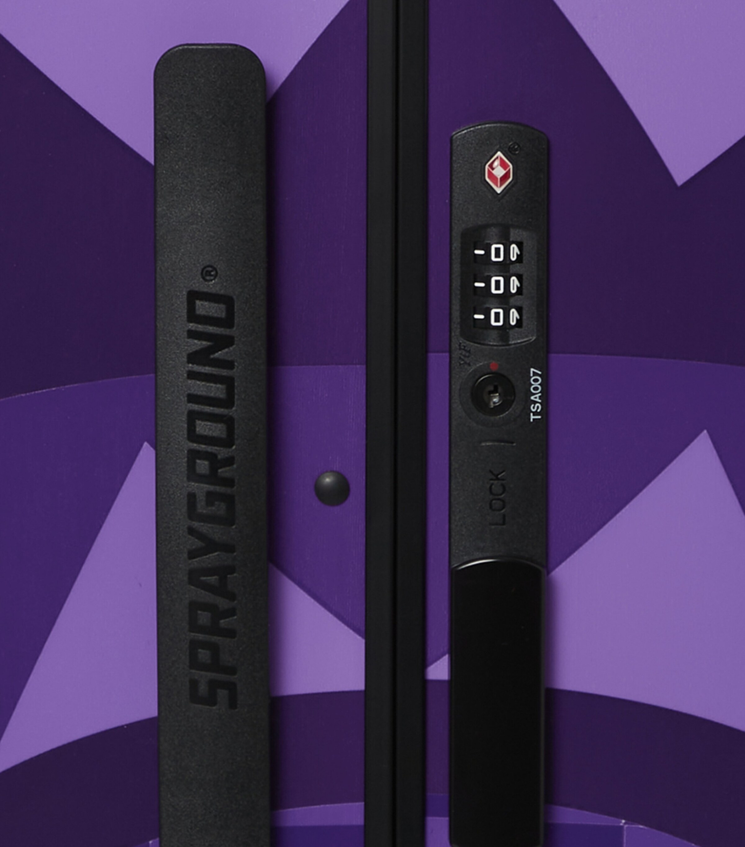 Sprayground Purple Magic Sharks in Paris Check-In Suitcase (73cm ...