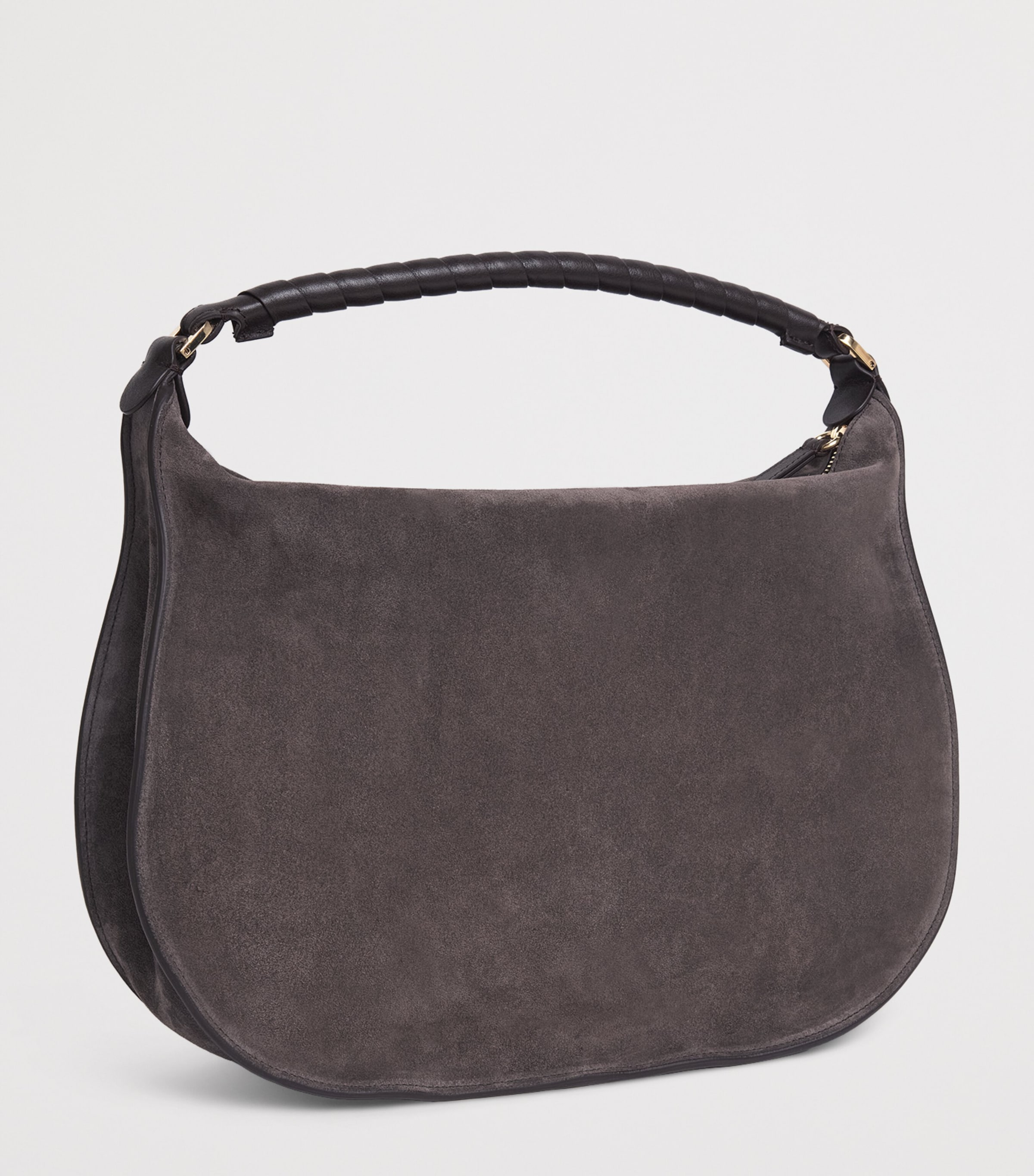 Chloé Brown Medium Suede Marcie Shoulder Bag | Harrods AU
