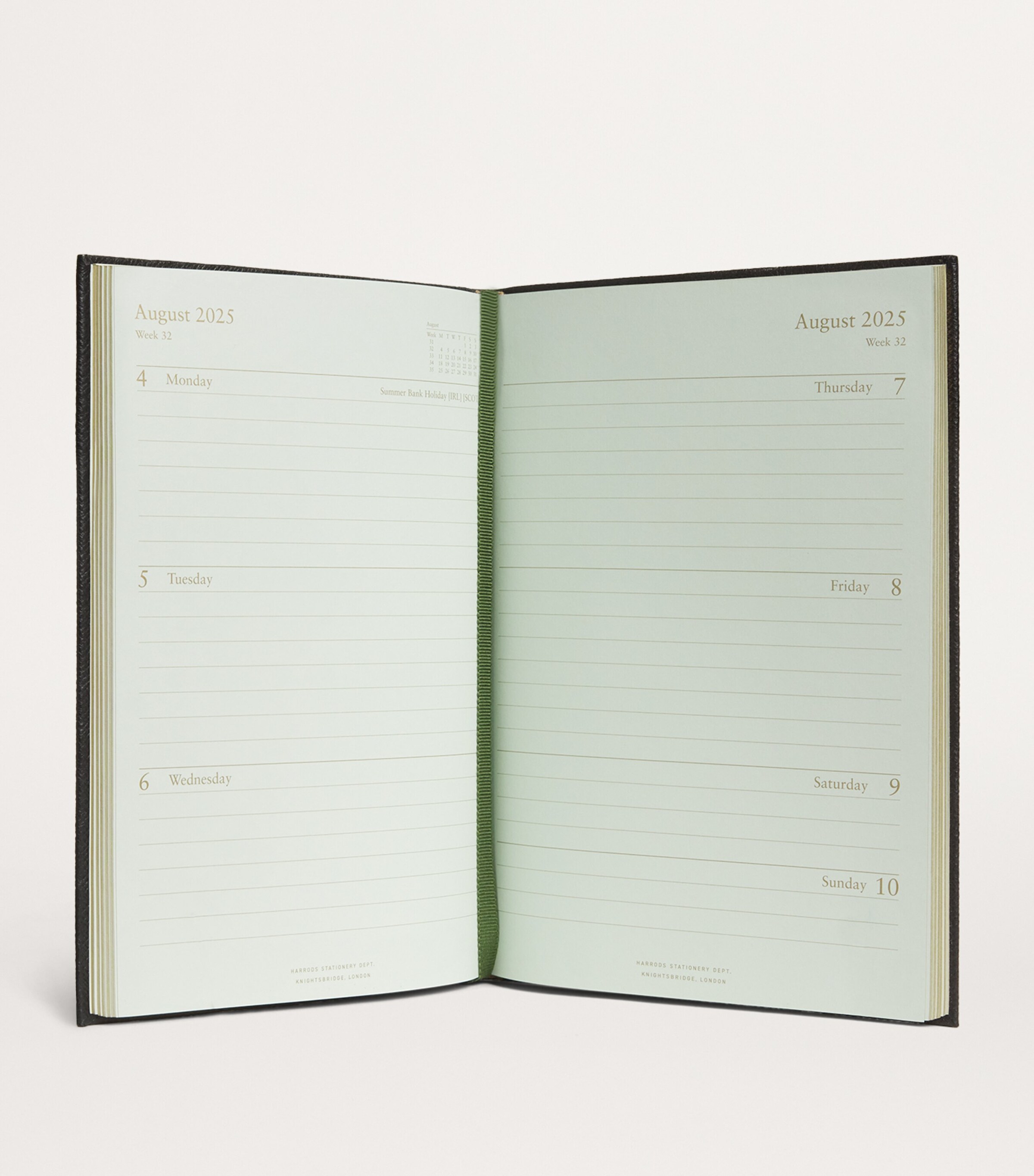 Harrods Leather A5 2025 Diary | Harrods UK