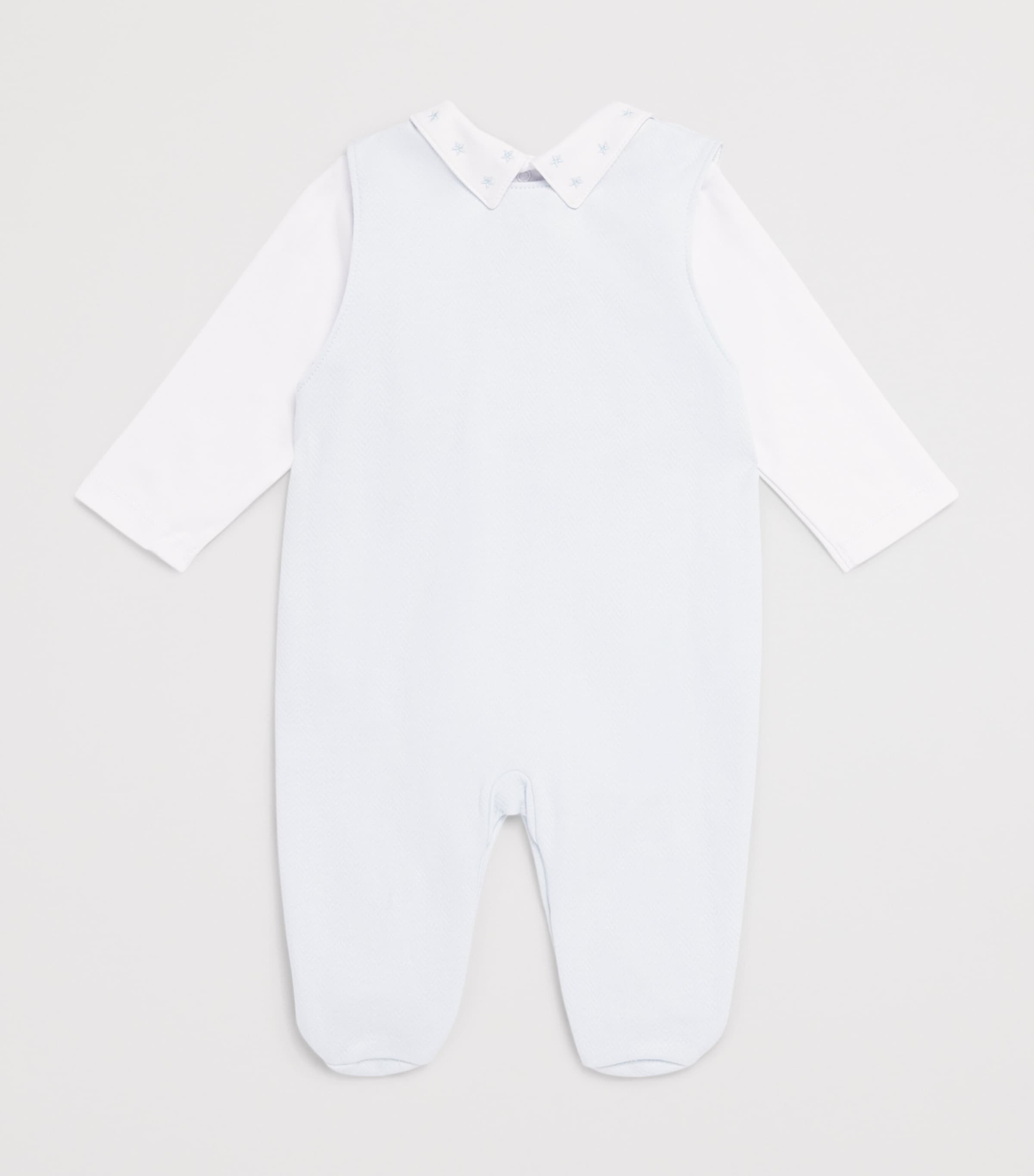 Kissy Kissy Multi Pima Cotton Bodysuit and Dungarees Set (0-9 Months ...