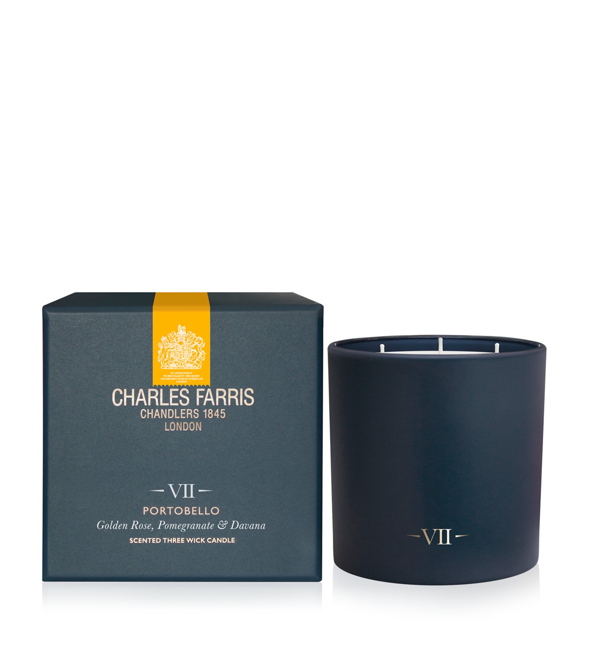 Charles Farris Portobello VII Scented Candle (210g) | Harrods TW