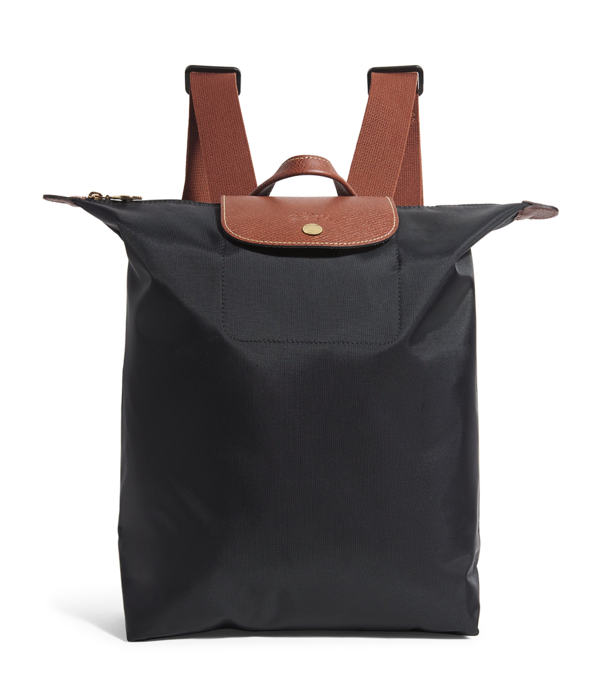 Longchamp Black Medium Le Pliage Original Backpack | Harrods UK